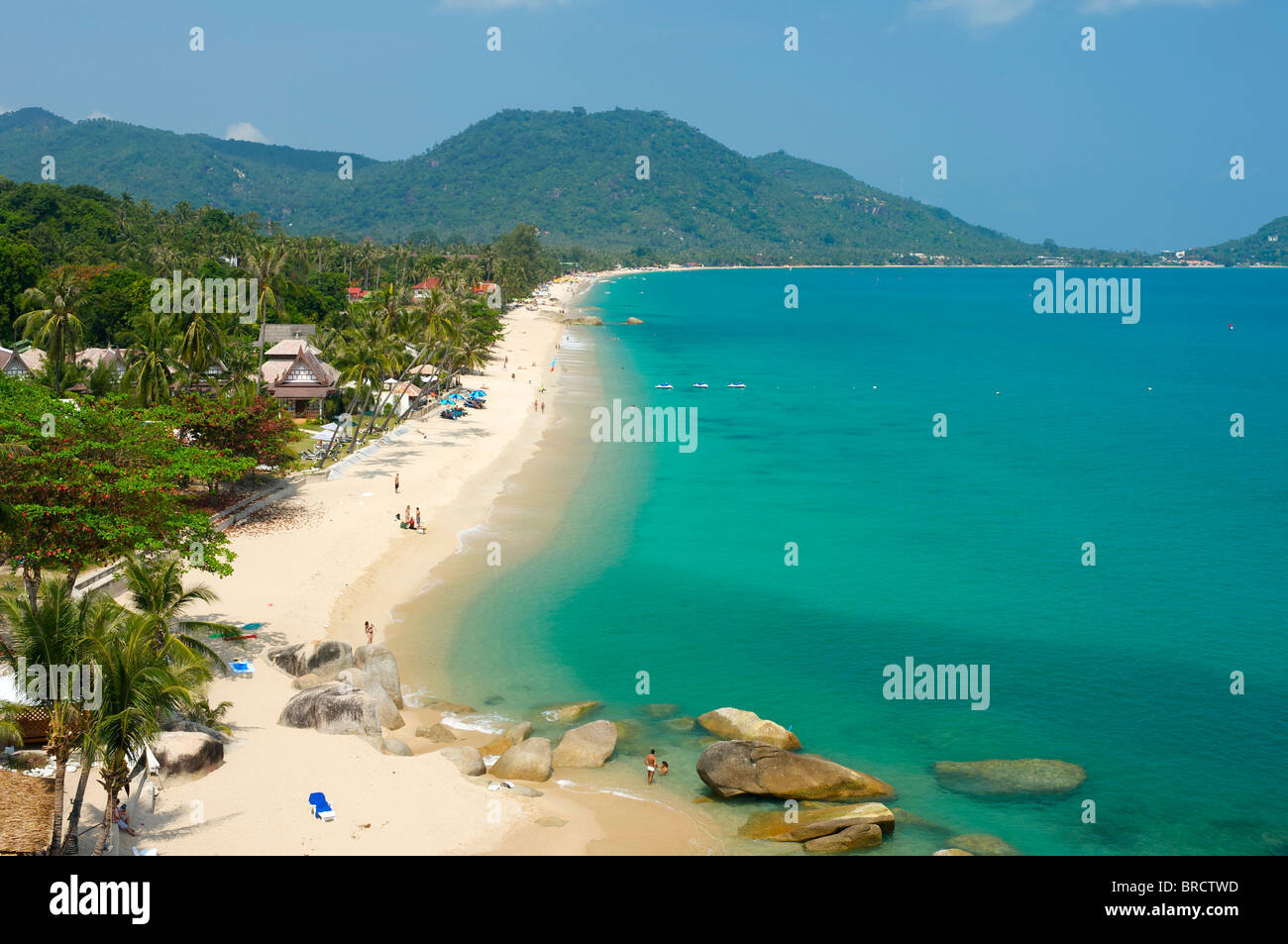 Lamai Beach, Ko Samui Island, Thailand Stock Photo - Alamy