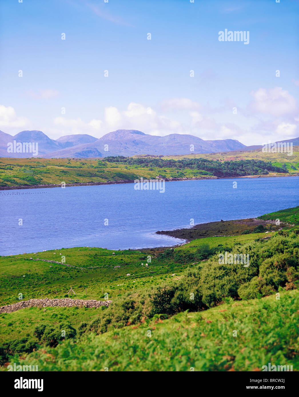 Killary Harbour, Connemara, Co Galway, Ireland; Ireland's Only "Fjord ...