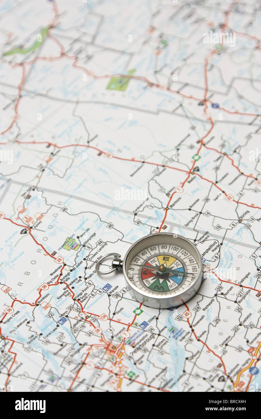 Ontario map hi-res stock photography and images - Alamy