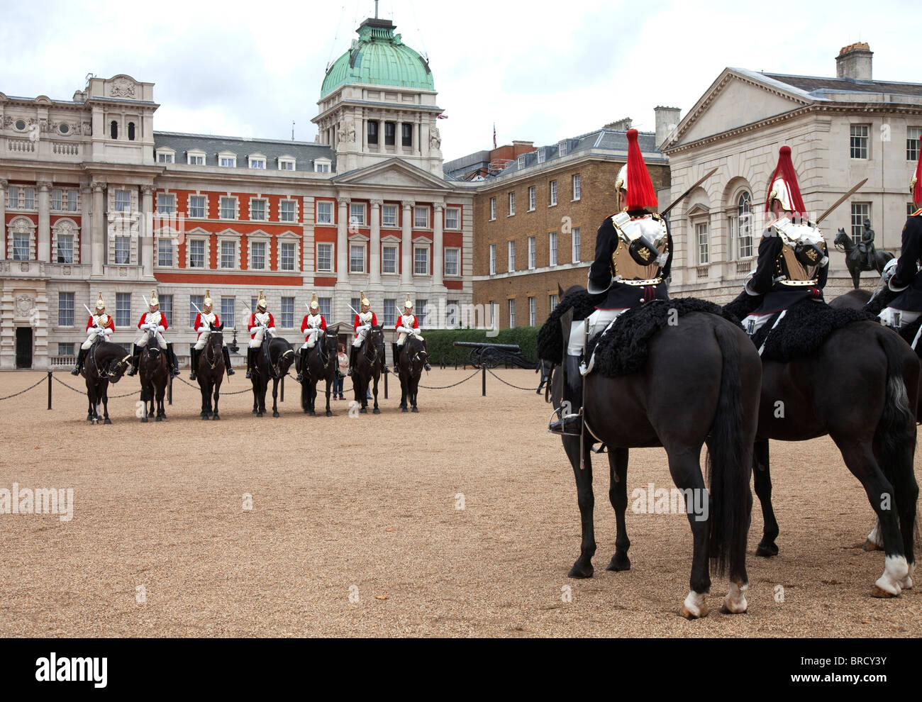 Life Guards on Parade Stock Photo - Alamy
