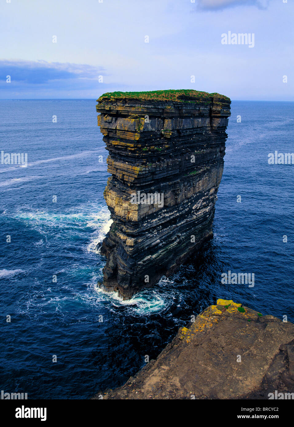 Downpatrick Head, Co Mayo, Ireland, Sea Stack Stock Photo - Alamy