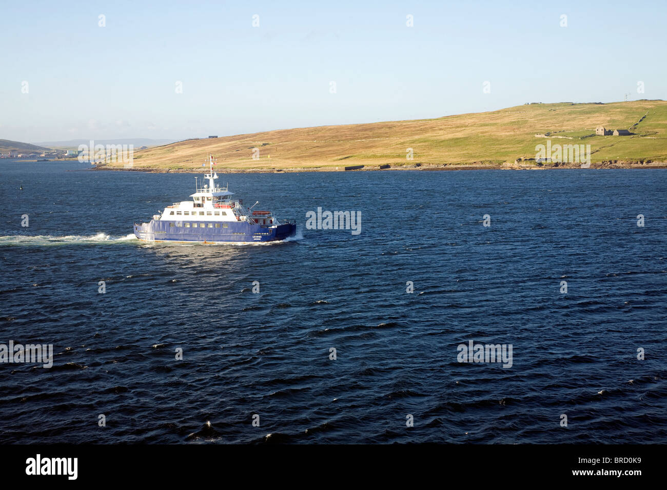 'Leirna' ferry between Lerwick and Bressay, Shetland Islands, Scotland ...