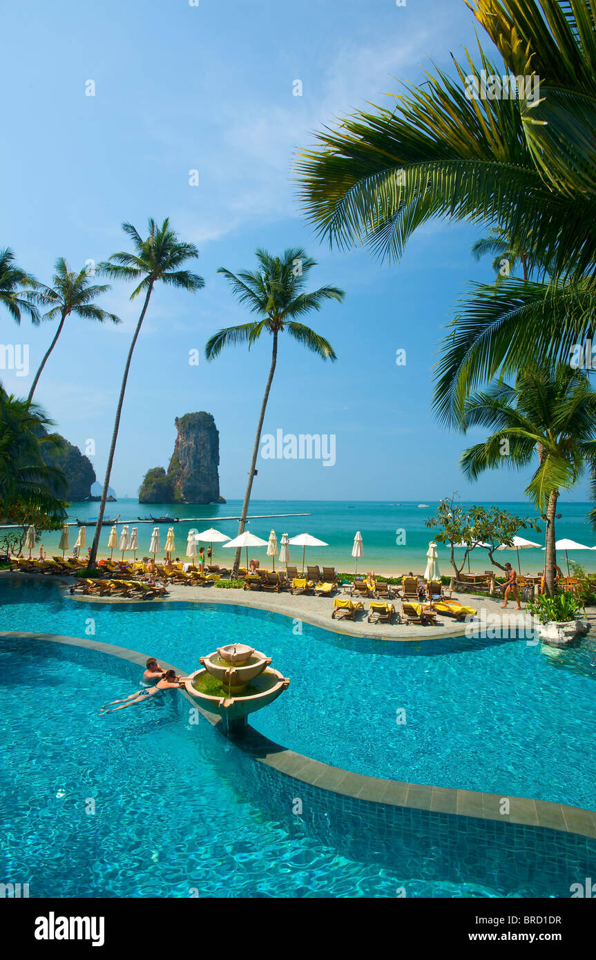 Swimming Pool Of The Centara Resort High Resolution Stock Photography ...
