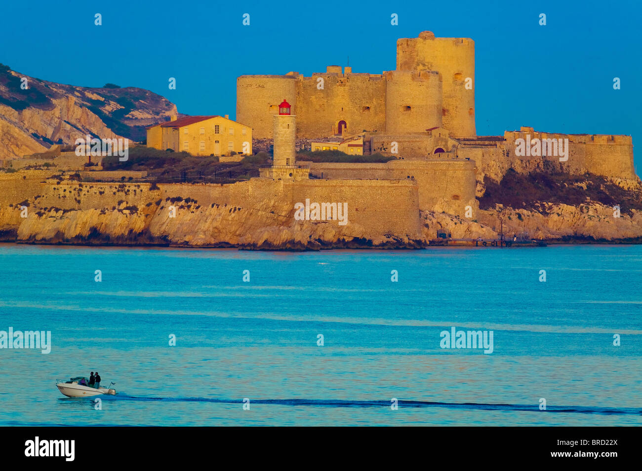 THE CHATEAU D'IF, FRIOUL ISLANDS, MARSEILLE, FRANCE Stock Photo - Alamy