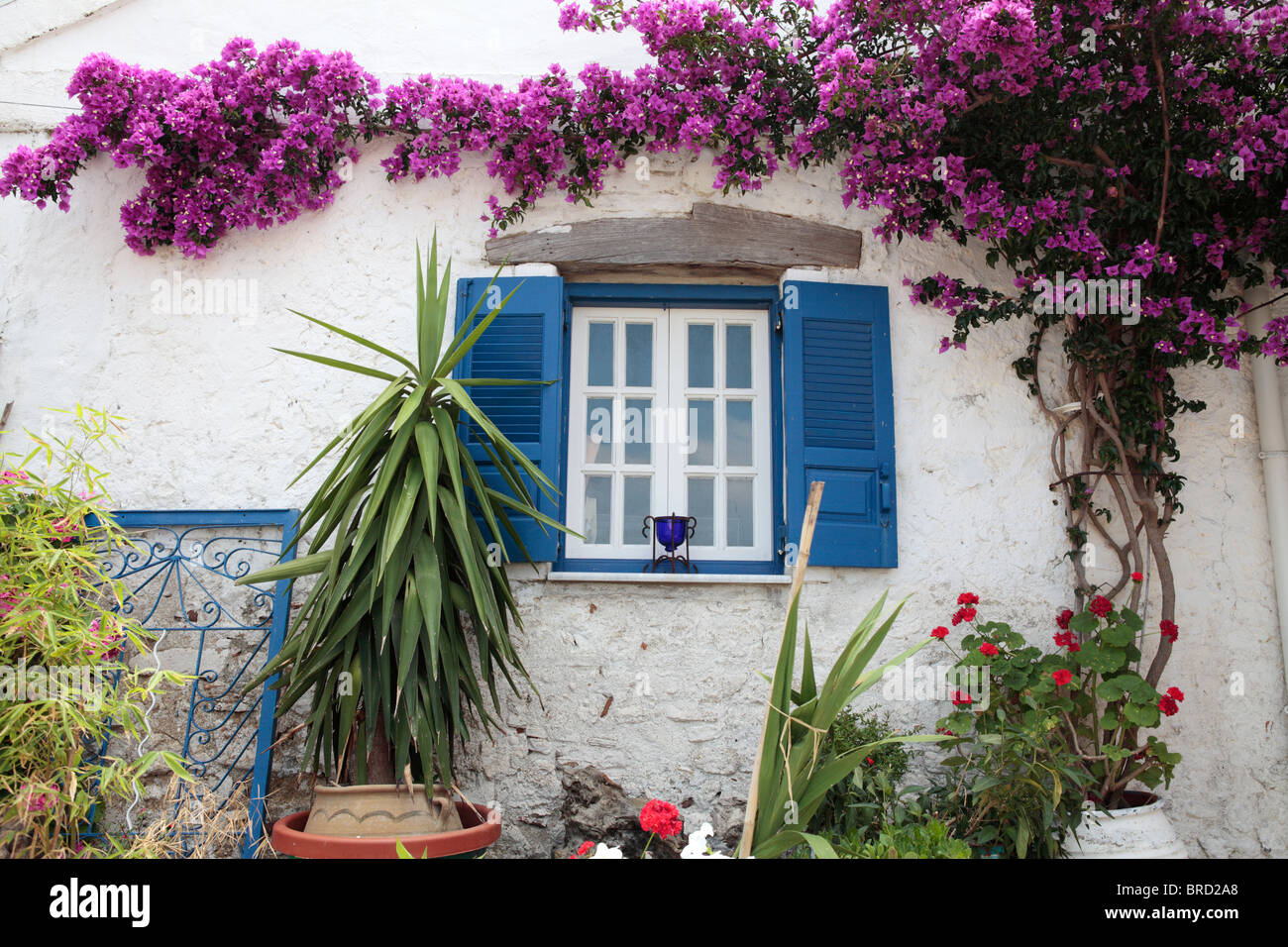 Afionas Corfu Greece Stock Photo - Alamy