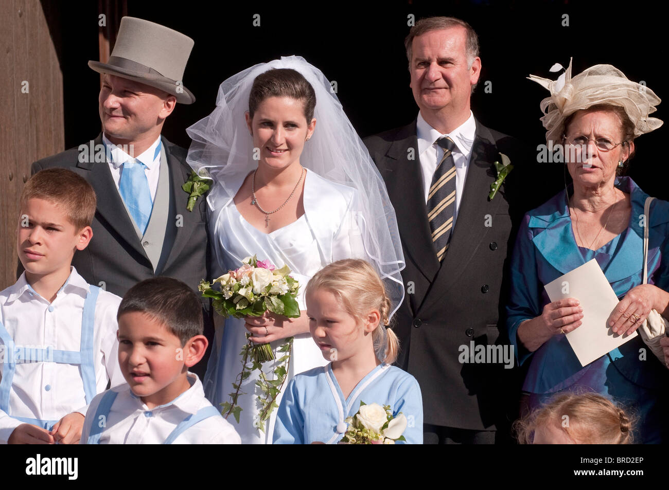 Family at church hi-res stock photography and images - Alamy