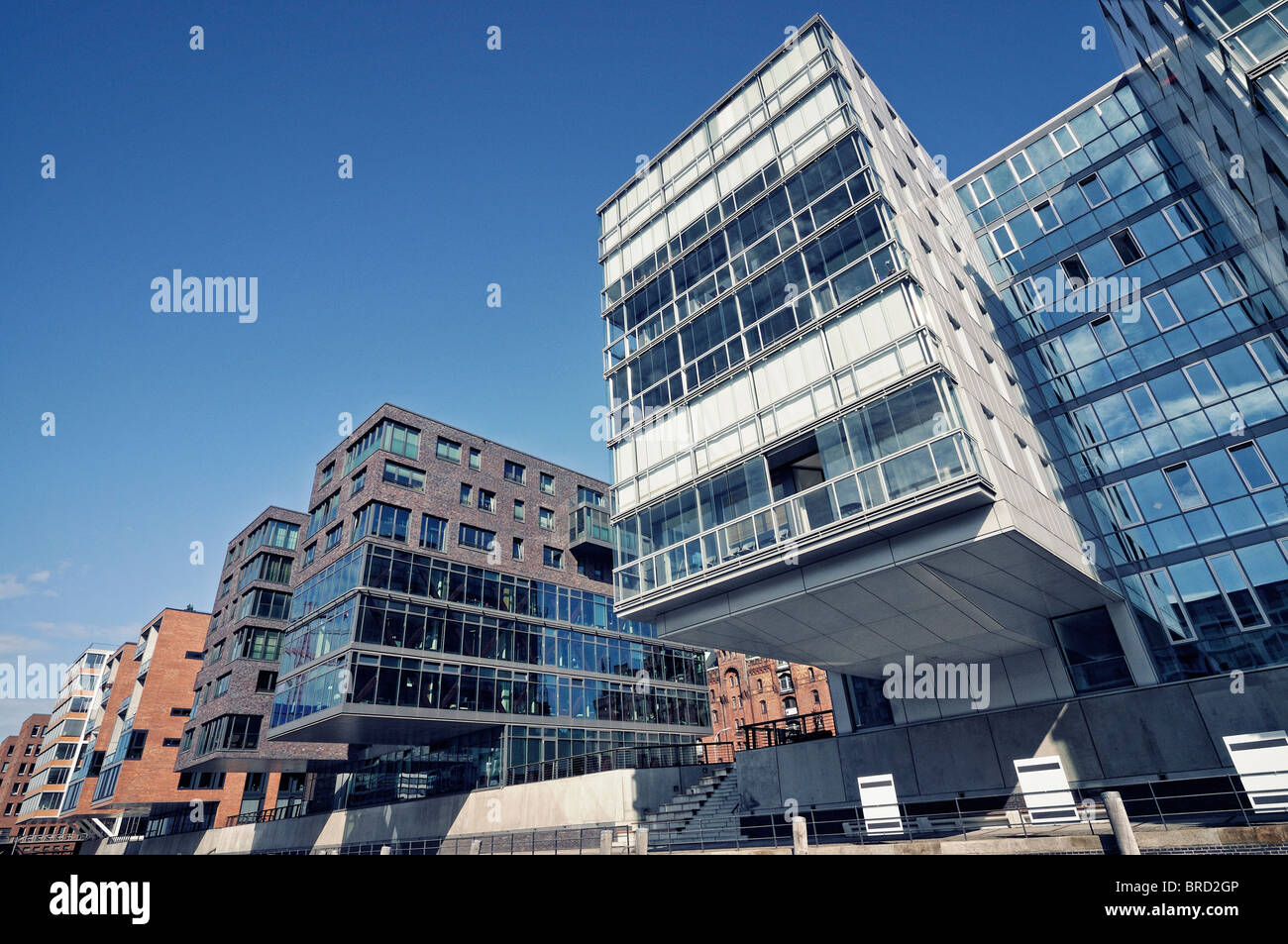 Contemporary modern office building in Hamburg, Germany Stock Photo - Alamy