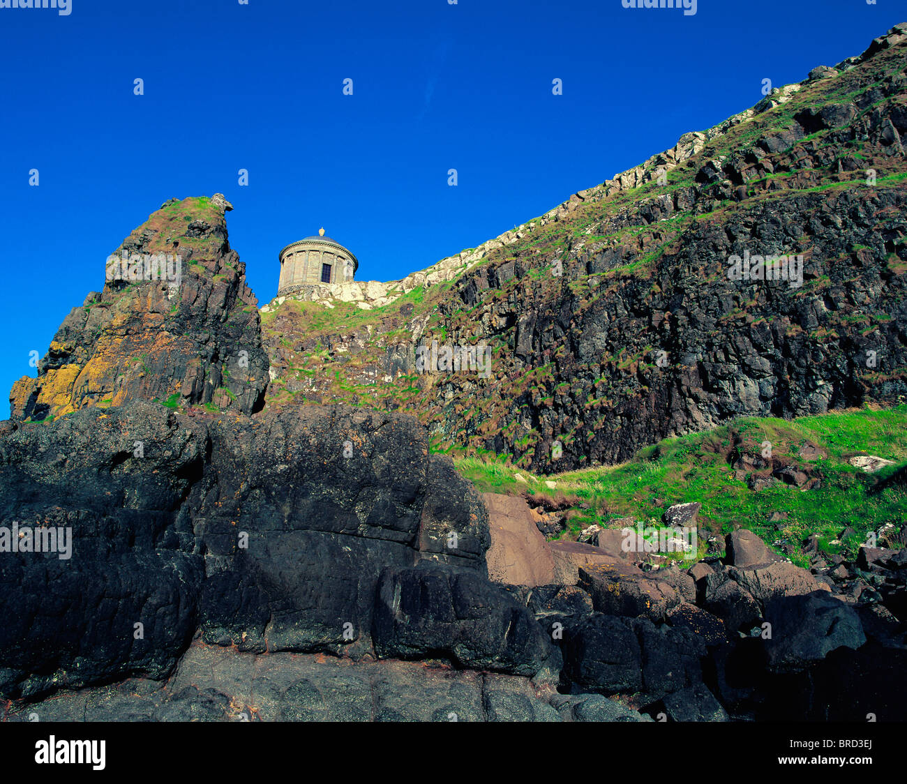 Mussenden Temple, Downhill, Co Derry, Ireland Stock Photo - Alamy