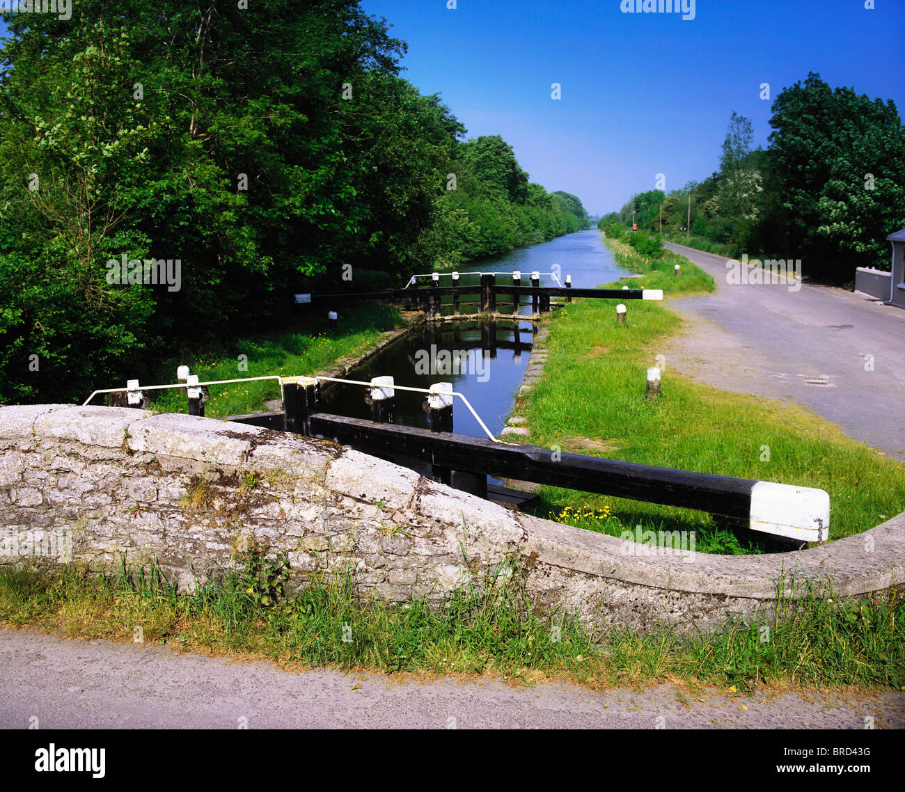 Grand Canal, Sallins, Co Kildare, Ireland Stock Photo - Alamy