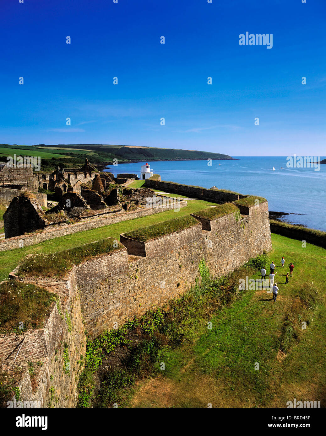 Charles Fort, Kinsale Harbour, Co Cork, Ireland; 17Th Century Star Fort ...