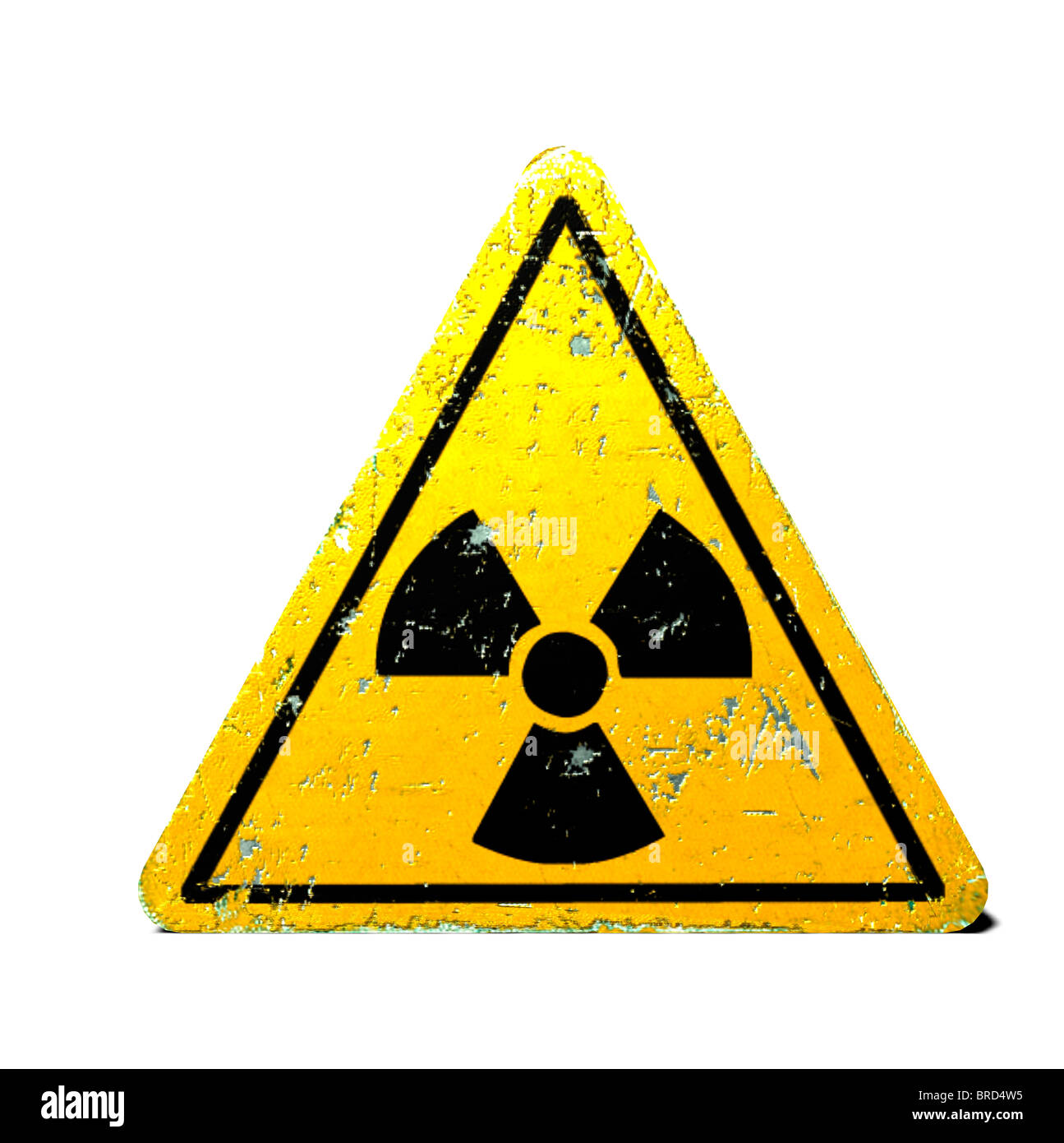 radioactive warning sign Stock Photo - Alamy