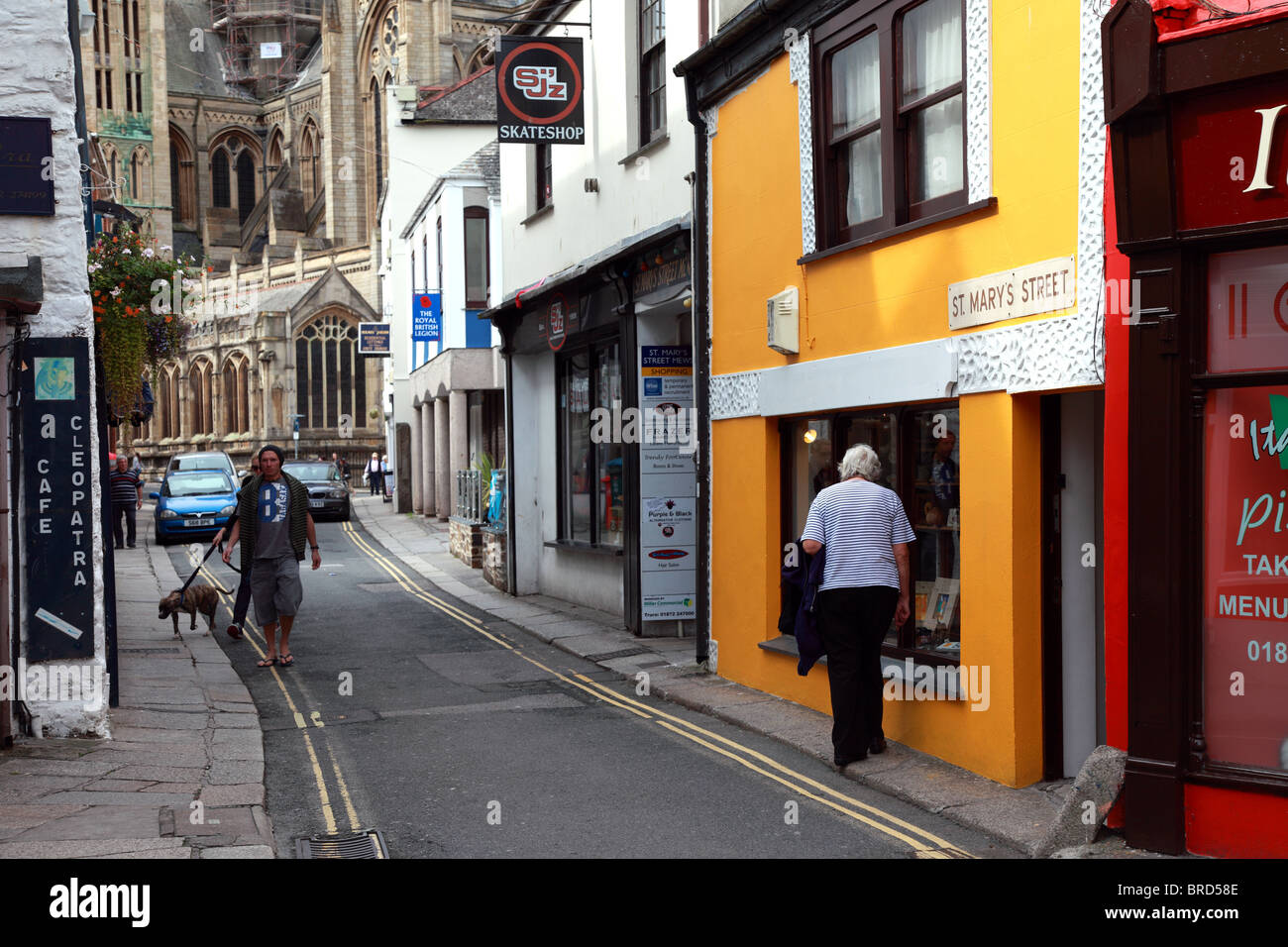 Truro in cornwall hi-res stock photography and images - Alamy