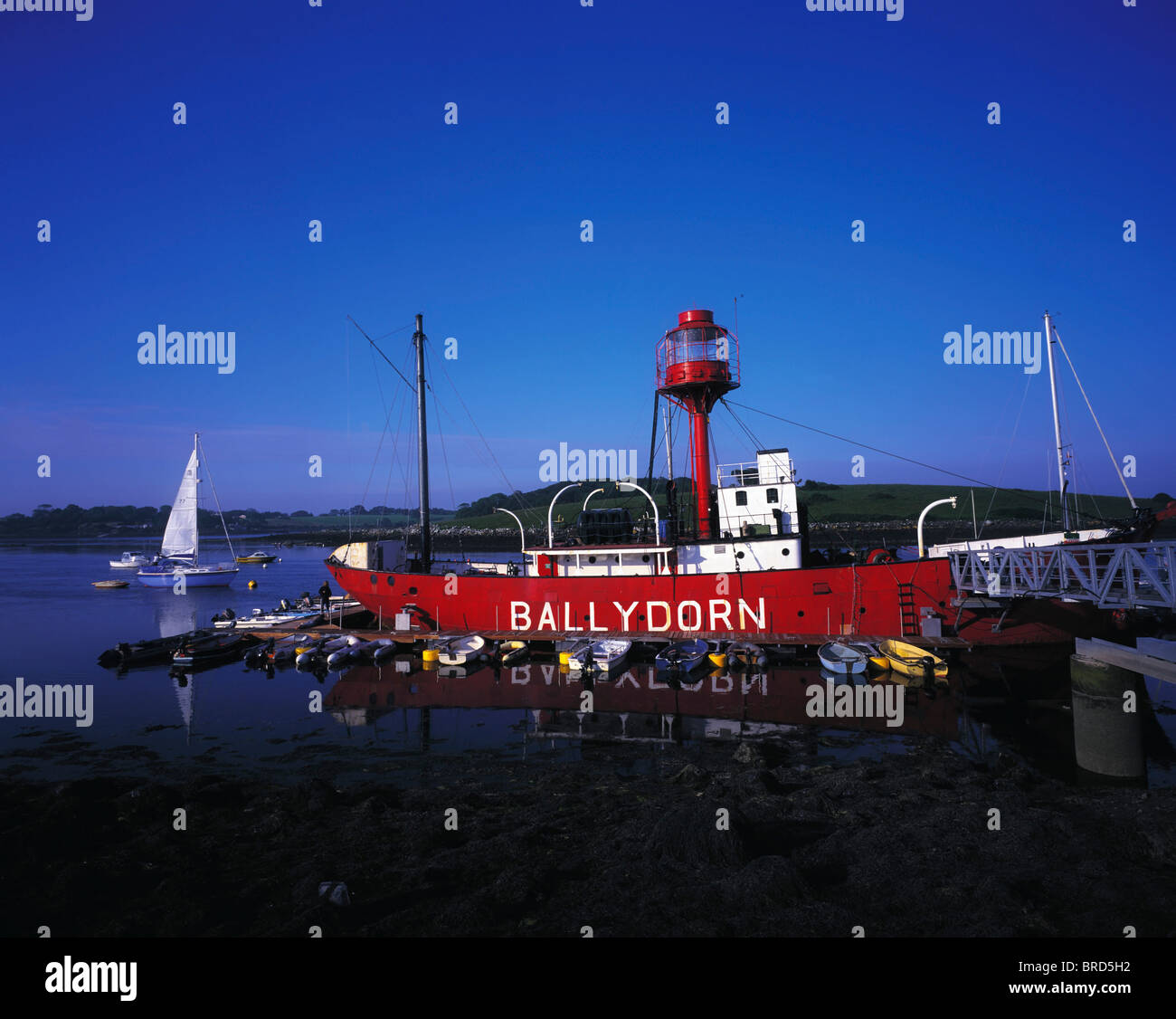 Lightship, Strangford Lough, Co Down, Ireland Stock Photo - Alamy