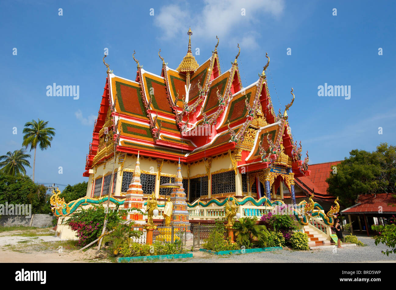Temple in bo phut hi-res stock photography and images - Alamy