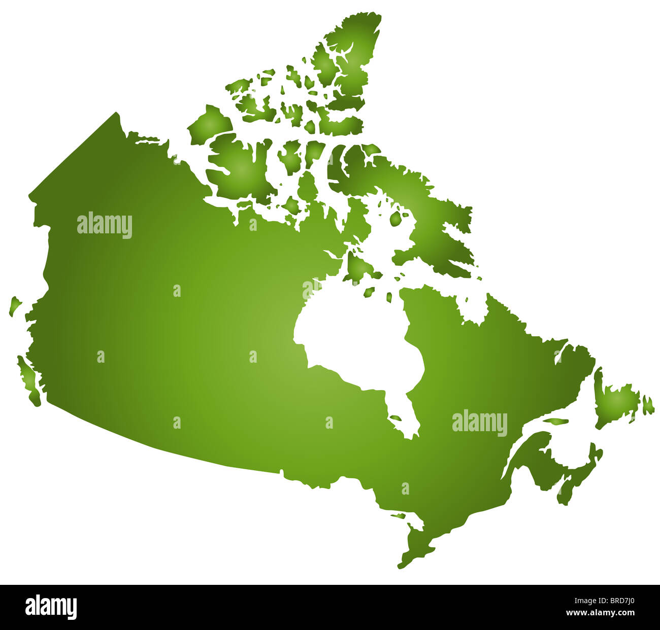 Map of canada provinces hi-res stock photography and images - Alamy