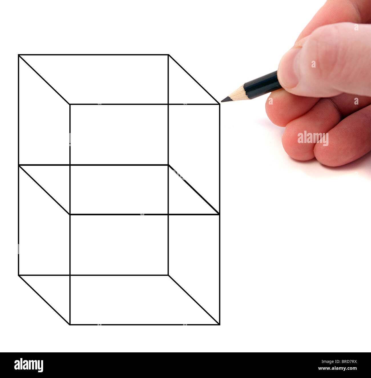Hand draw painting in Cut Out Stock Images & Pictures - Alamy