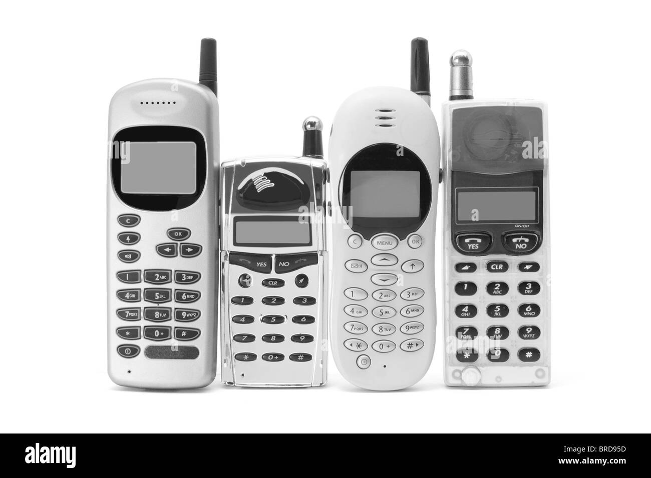 Mobile telephone cut out Cut Out Stock Images & Pictures - Alamy