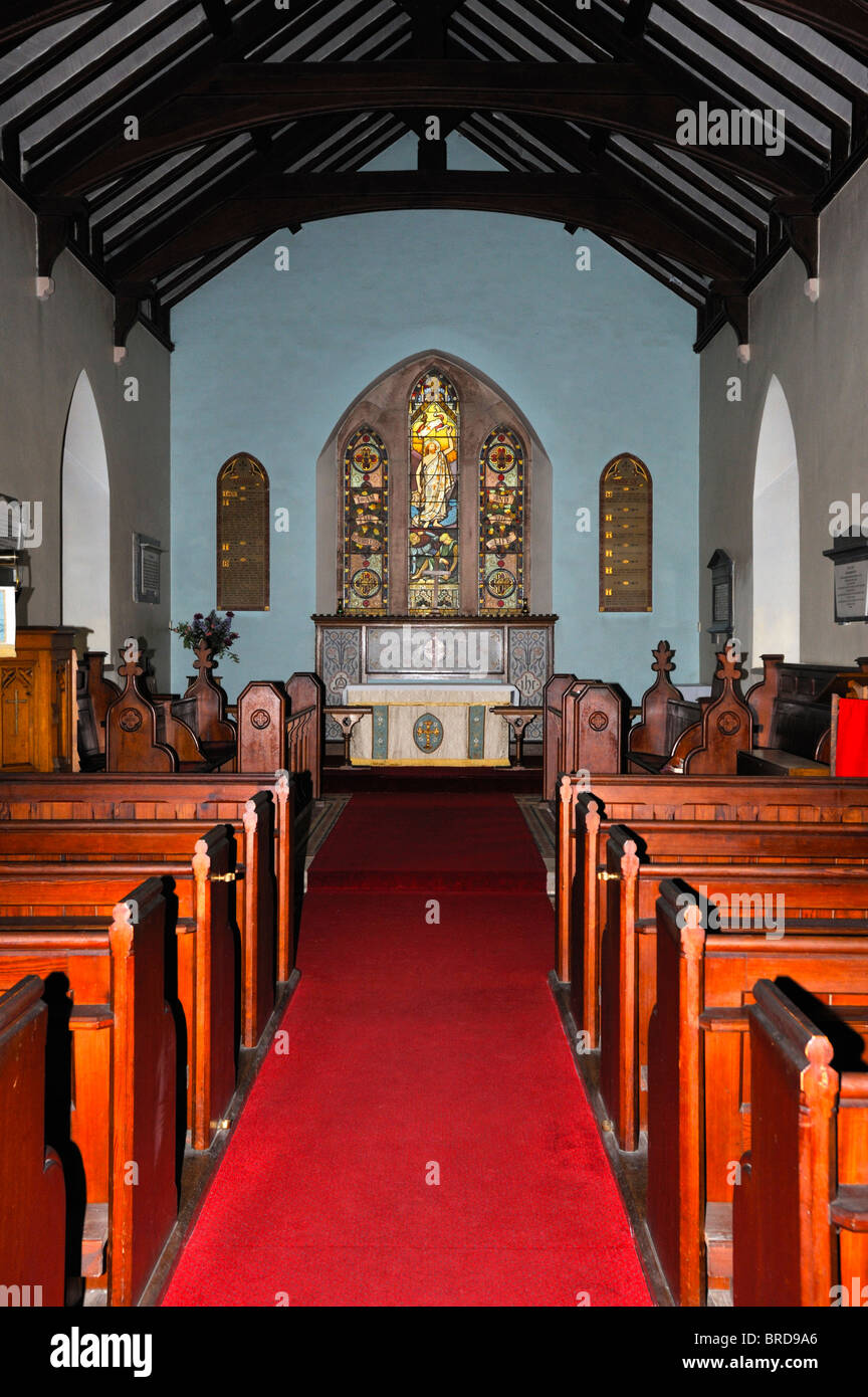 Interior looking East. Church of Saint Cuthbert, Embleton, Lake ...