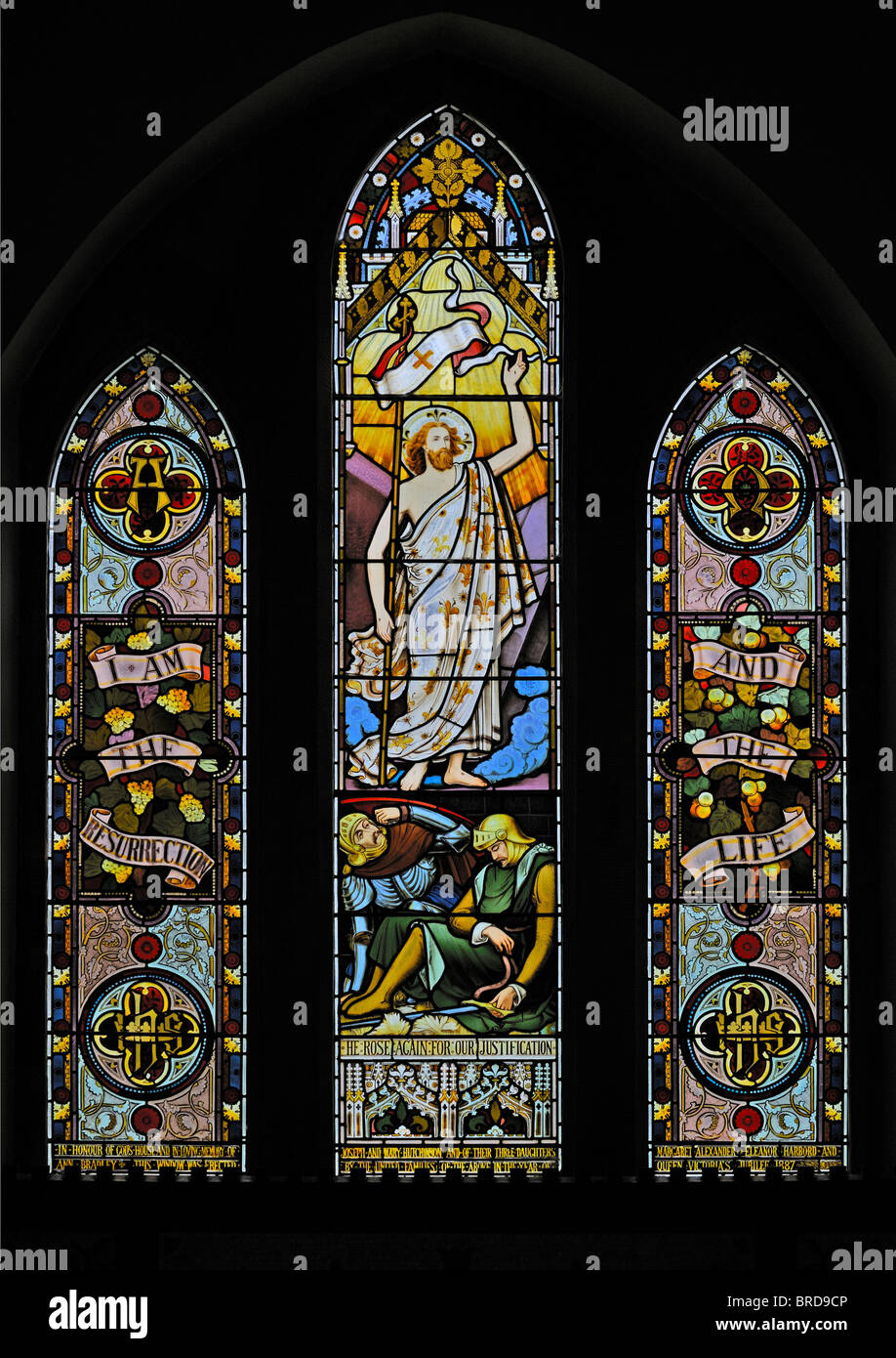 East window. Church of Saint Cuthbert, Embleton, Lake District National ...