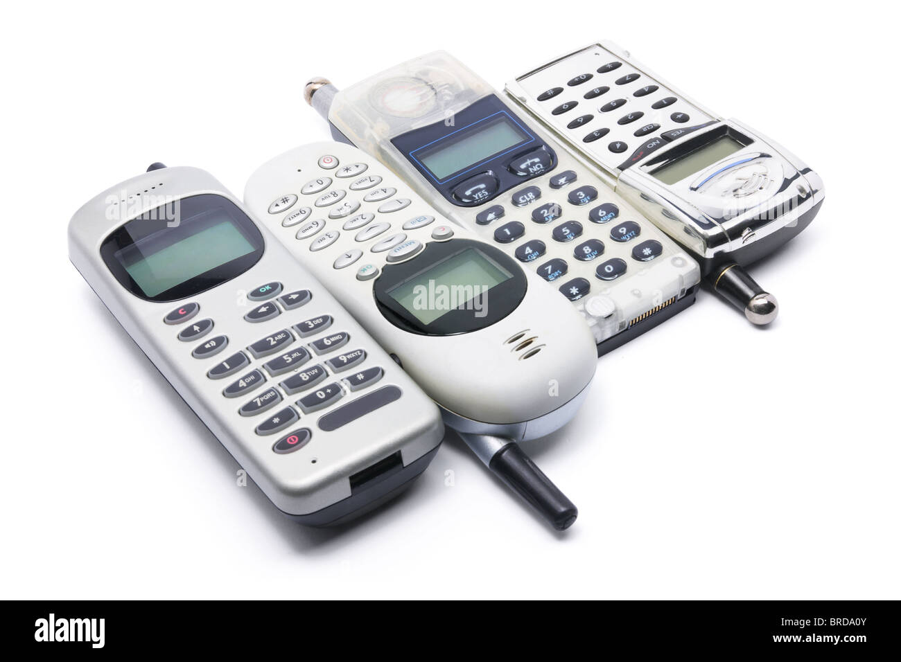 Assortment of mobile phones hi-res stock photography and images - Alamy