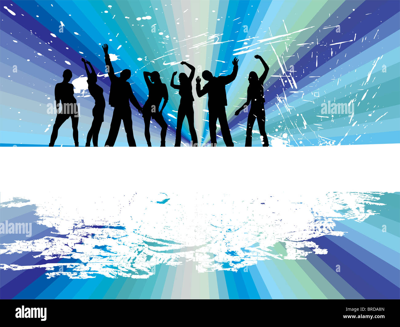 Happy dancing people Stock Photo - Alamy