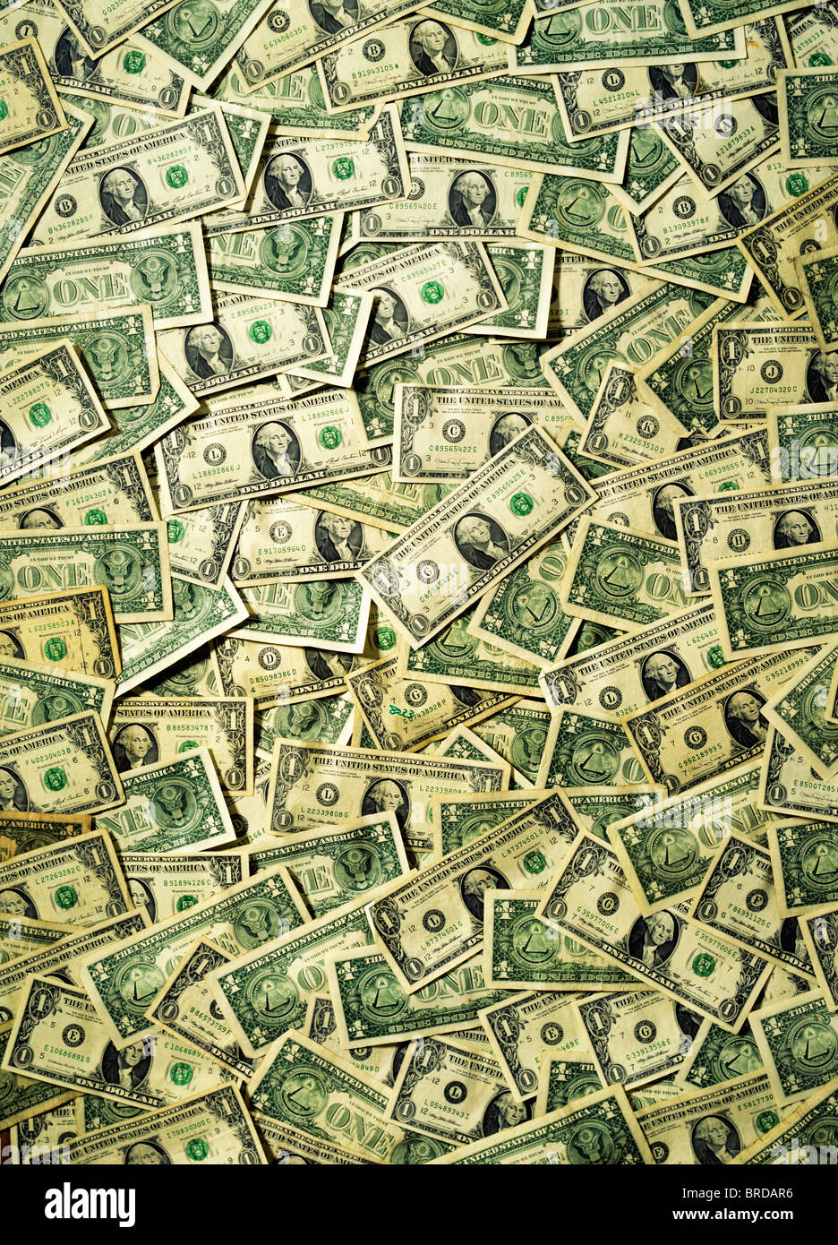 Background with 1 American Dollar bills Stock Photo - Alamy