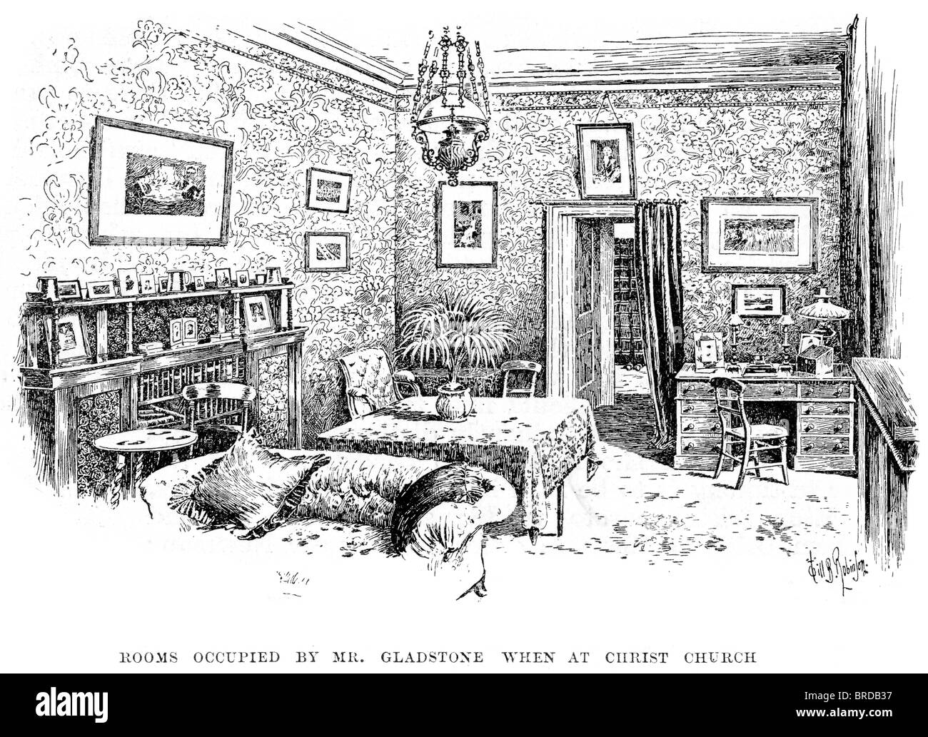 19th century living room hi-res stock photography and images - Alamy
