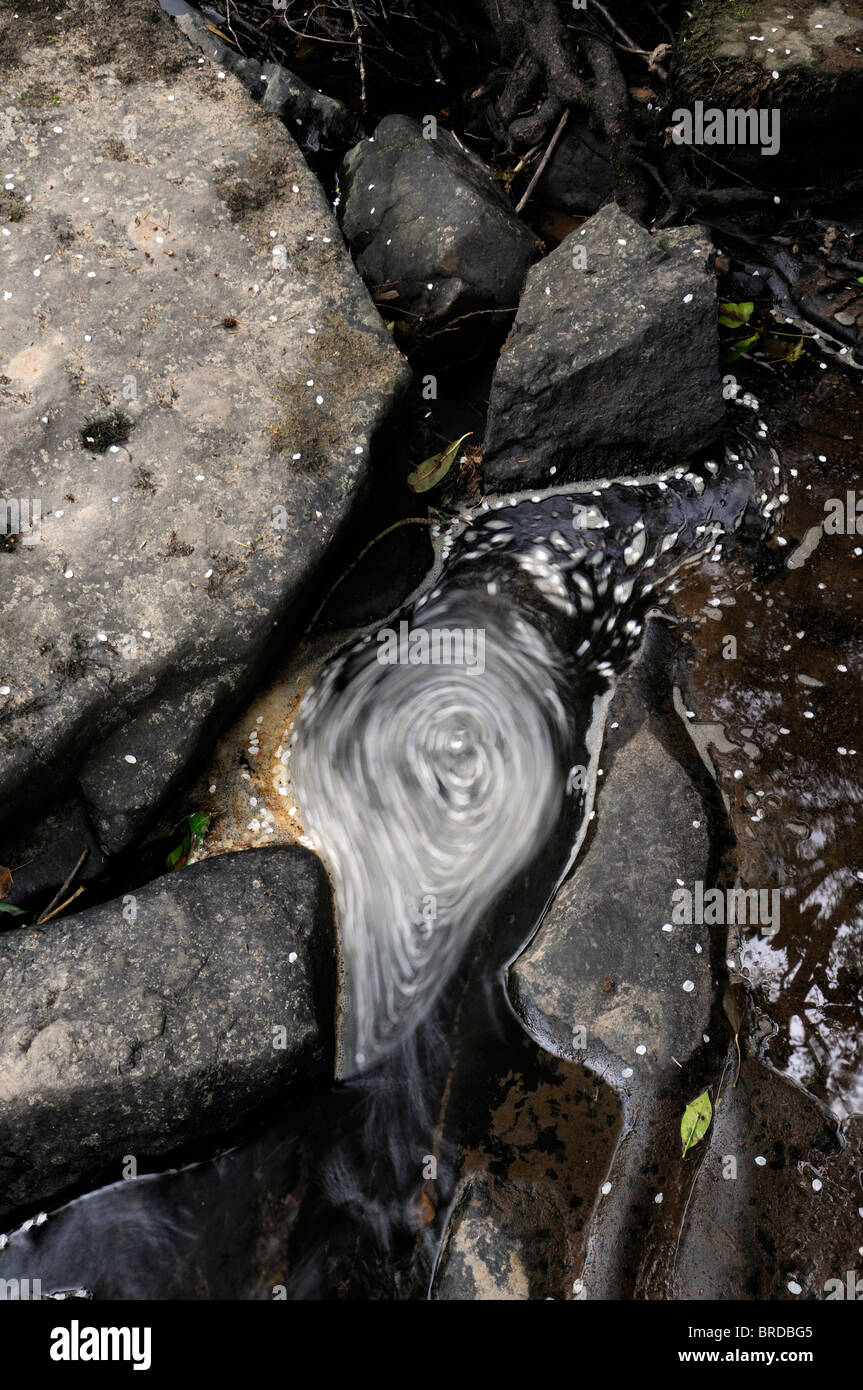 water scene scenic along the Clare river which flows through the Clare ...
