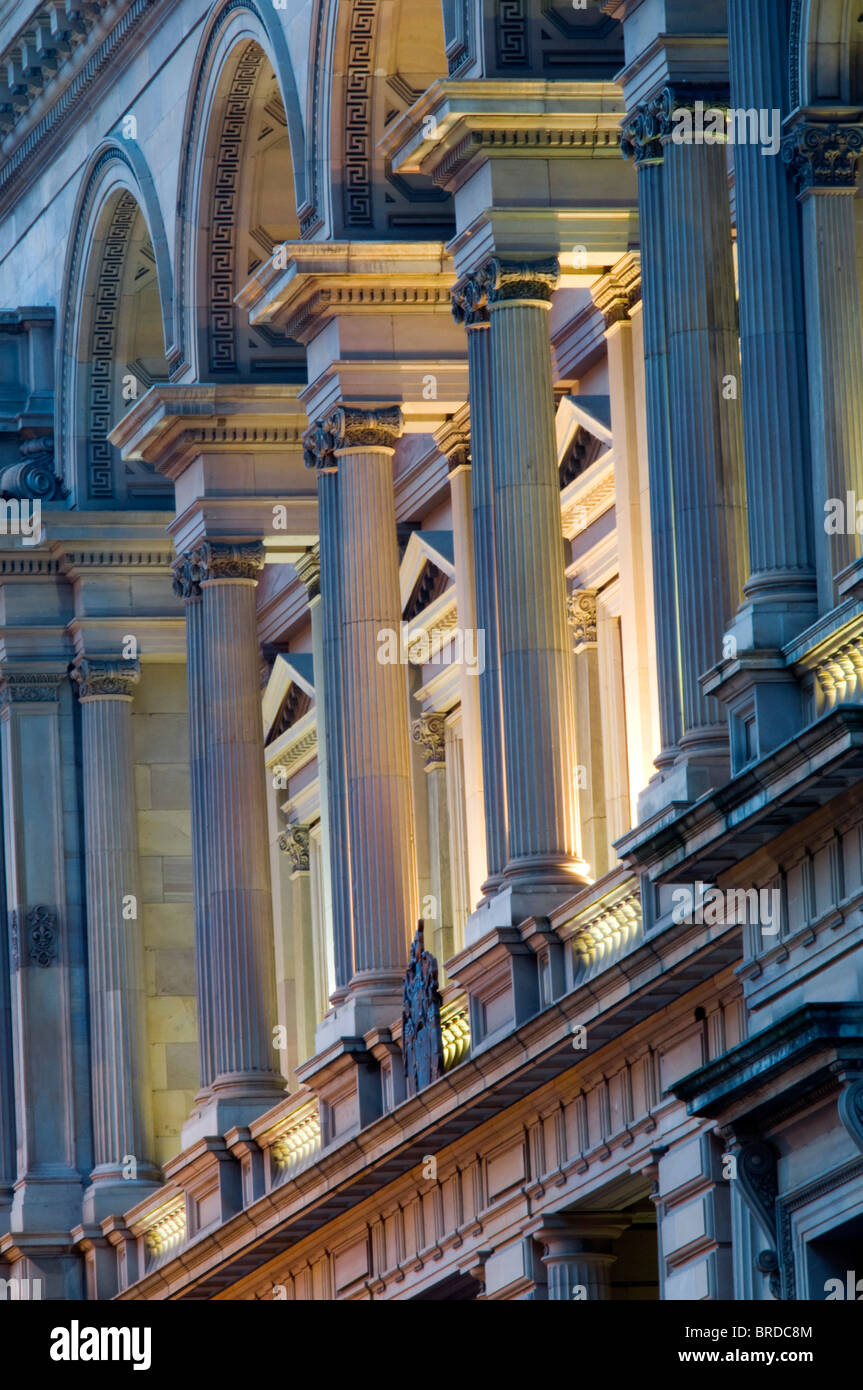Treasury building, Spring Street, Melbourne, Victoria, Australia Stock ...