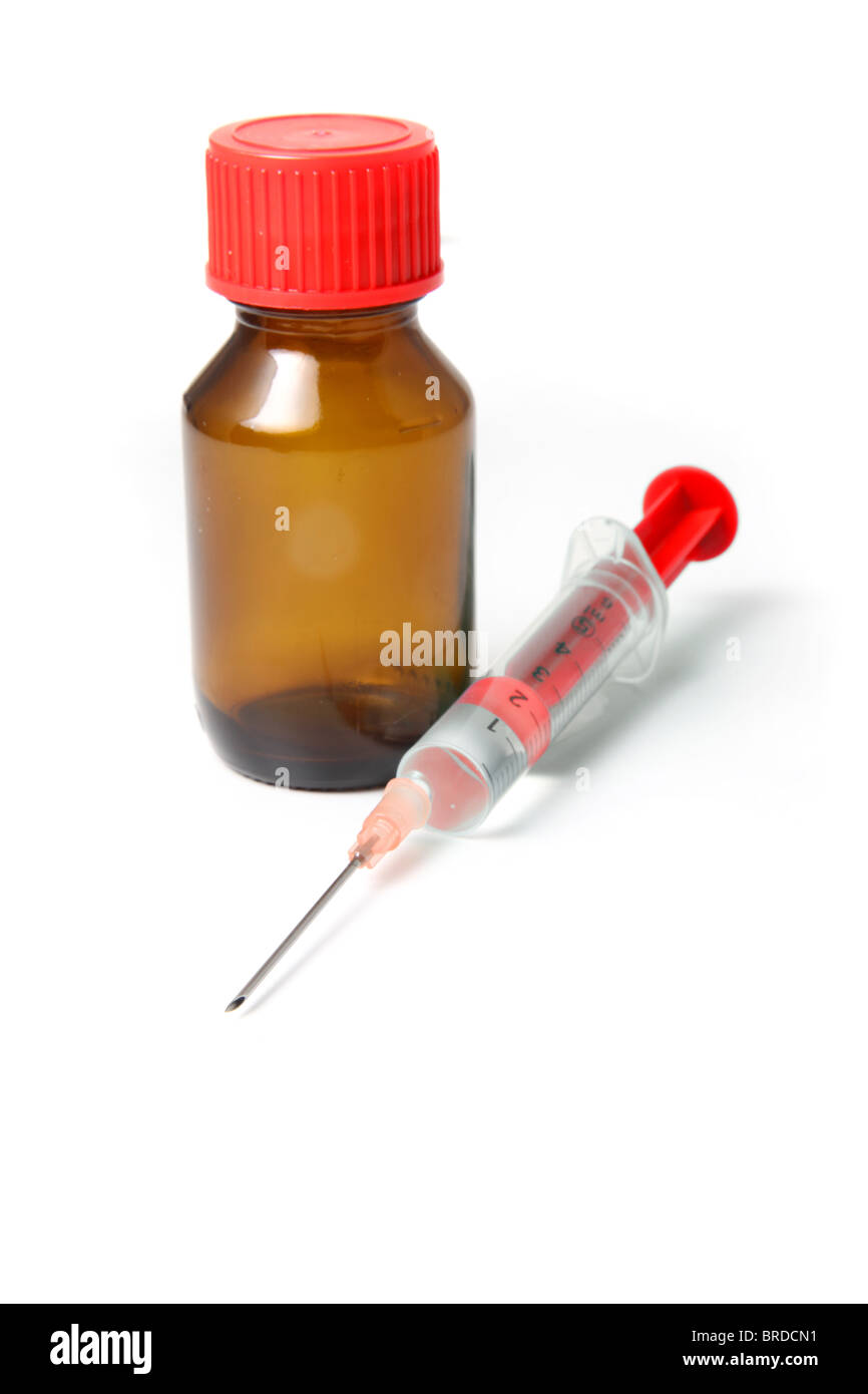 A standard jab. All isolated on white background Stock Photo - Alamy