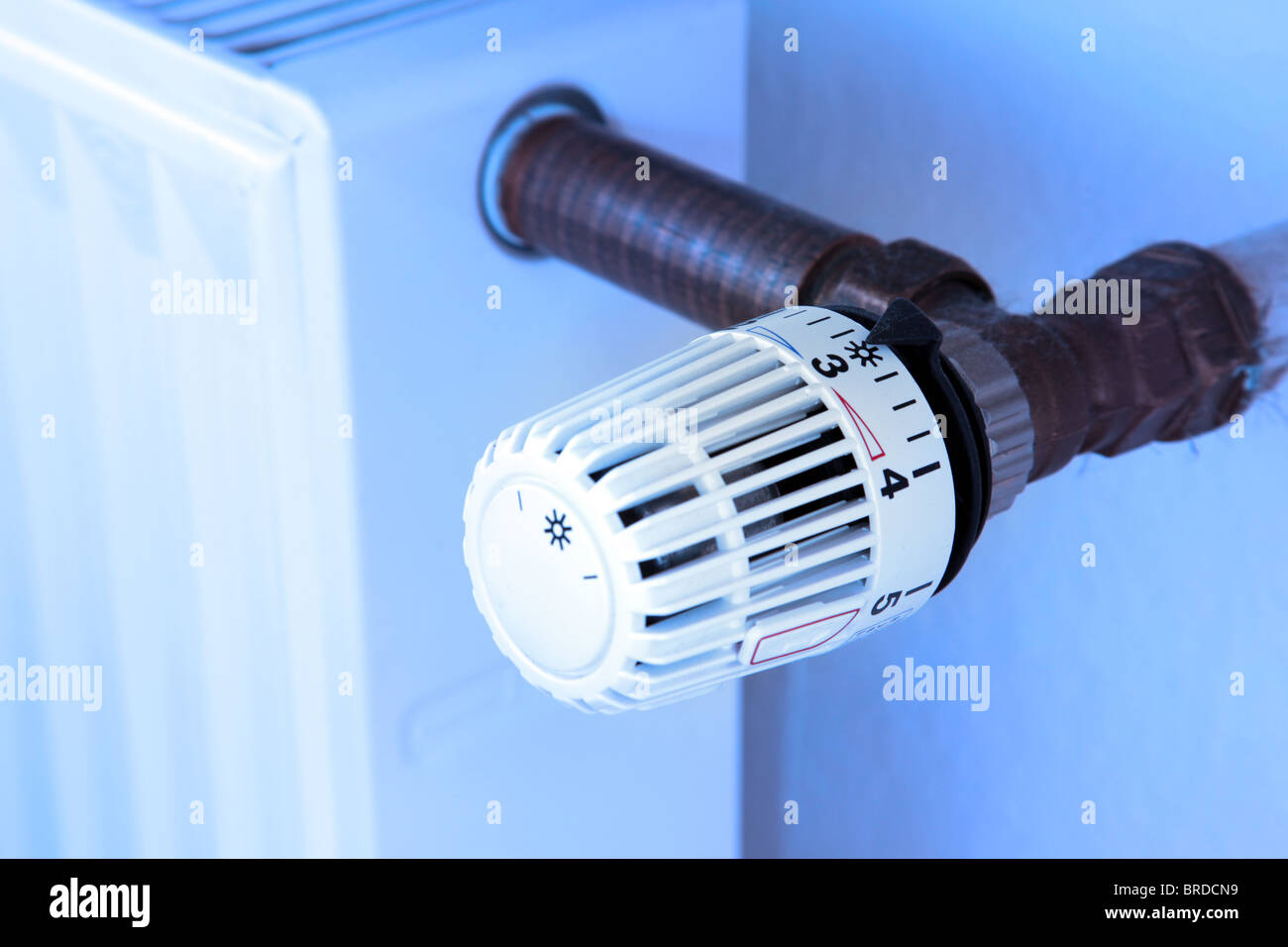 A standard heater like it is used in most homes Stock Photo - Alamy