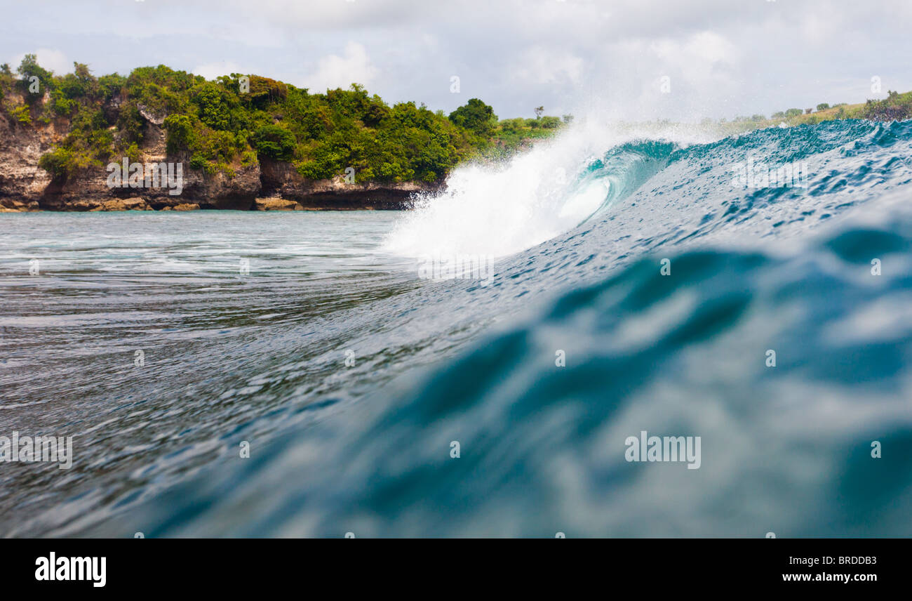Surfing in Balangan surf spot, Bali, Indonesia Stock Photo - Alamy