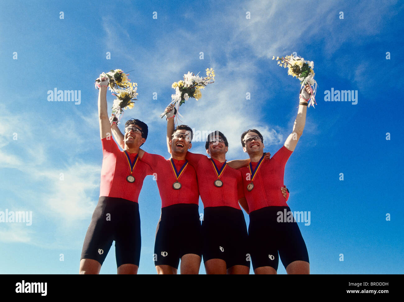 Winners podium with medals hi-res stock photography and images - Alamy