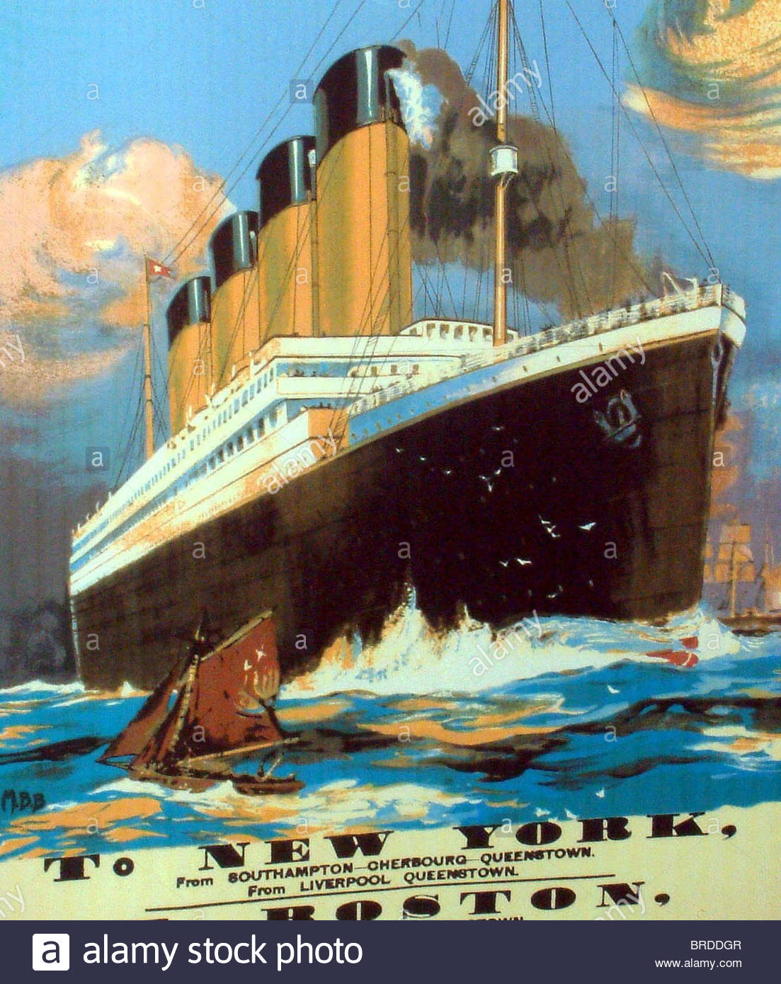 Titanic Poster Stock Photos & Titanic Poster Stock Images - Alamy