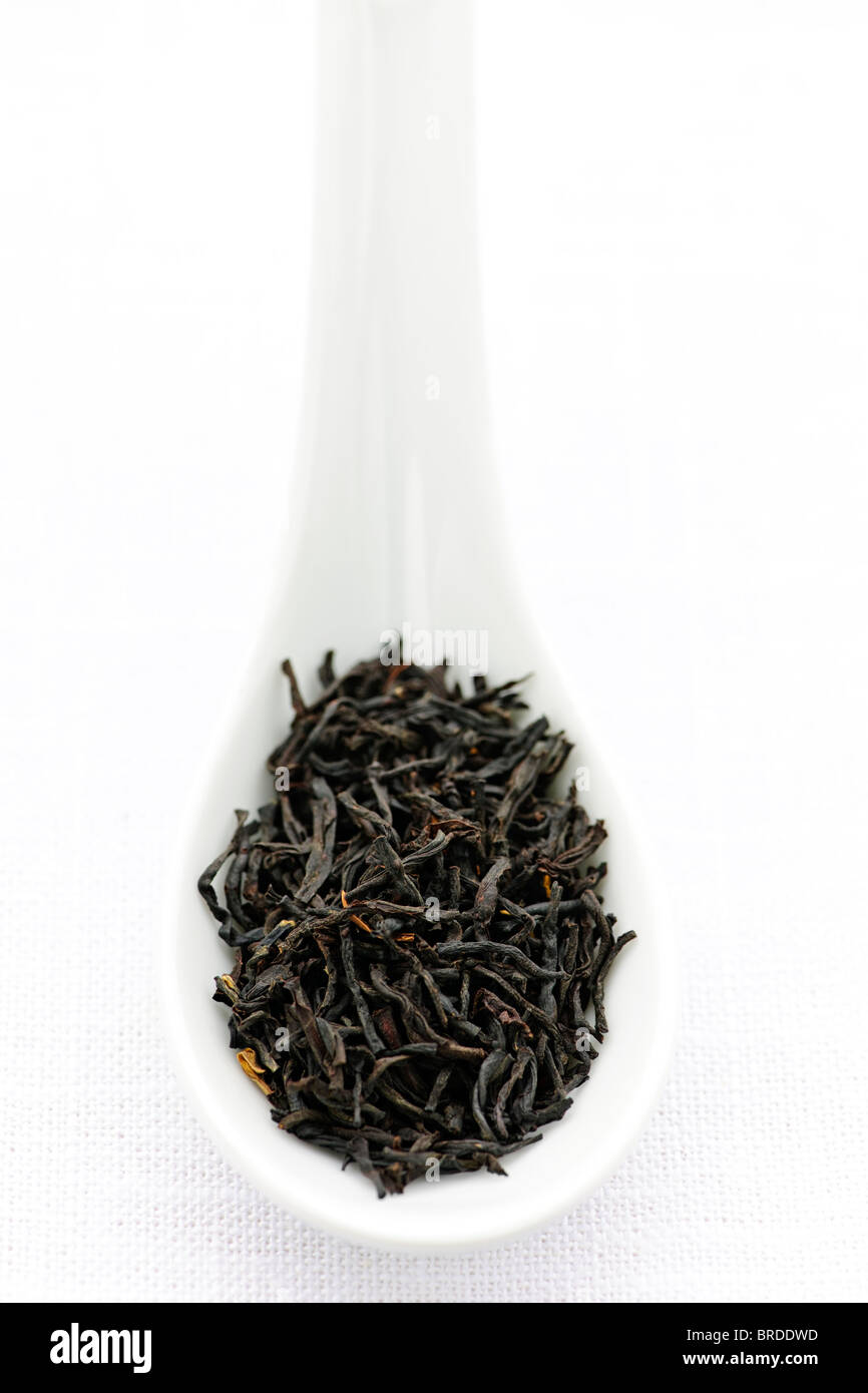 Black tea leaf hi-res stock photography and images - Alamy