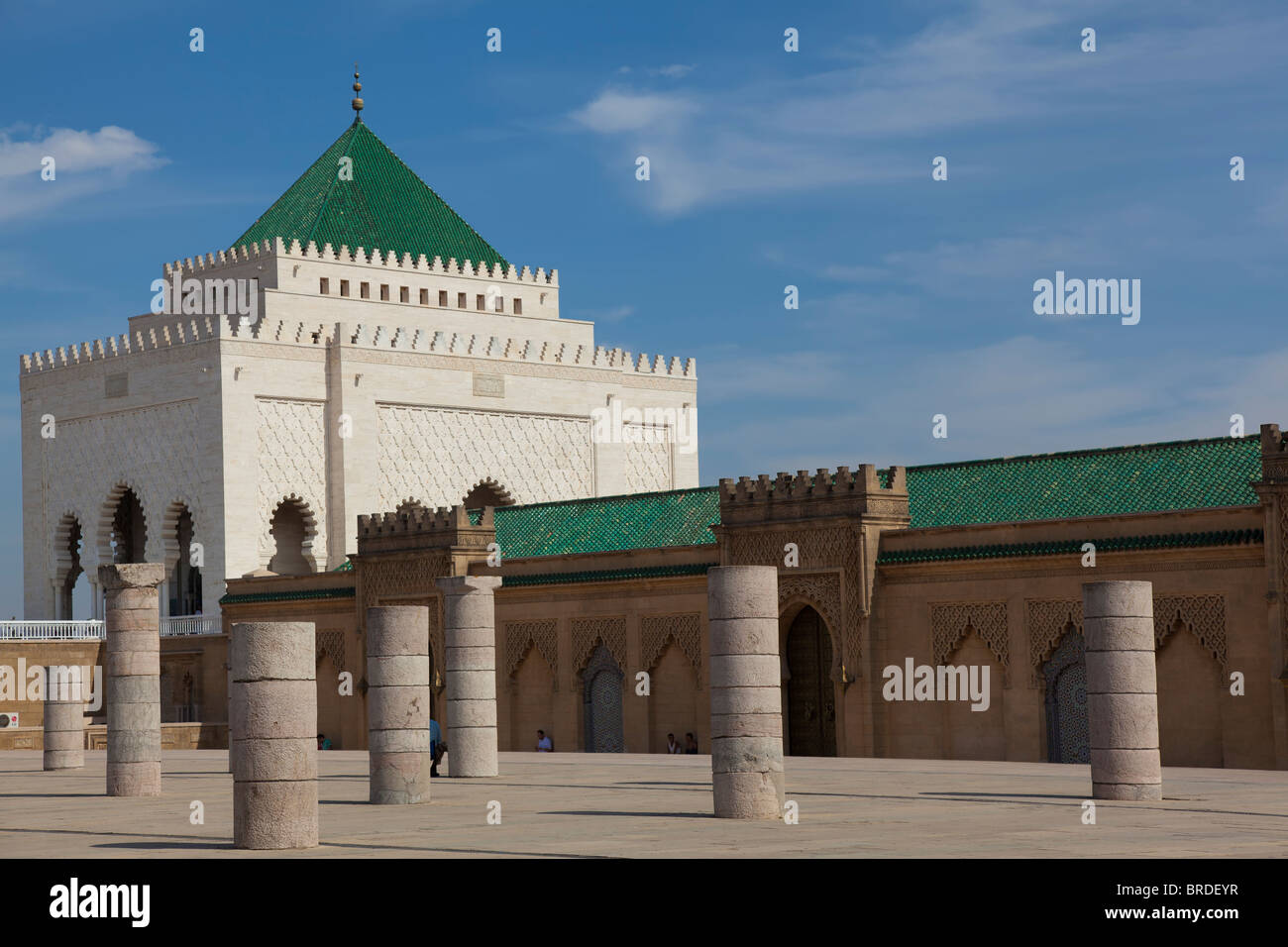 Mohamed V Mausoleum, Rabat, Morocco Stock Photo - Alamy
