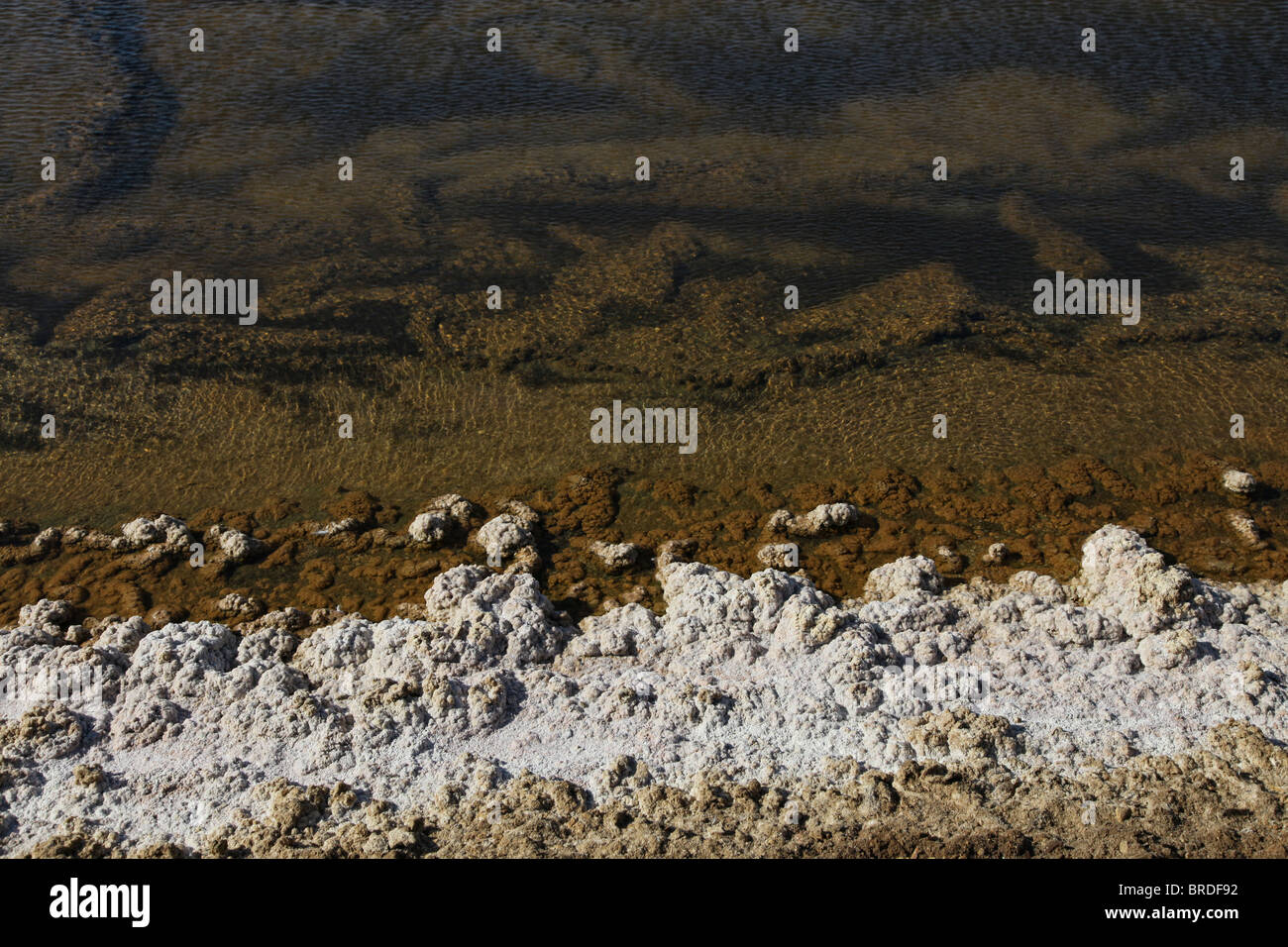 Evrona salt pools in Eilat Israel Stock Photo - Alamy
