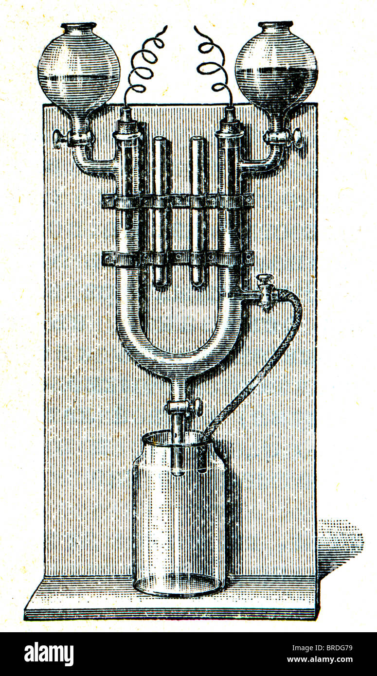 Daniel - Fleming galvanic cell Stock Photo - Alamy