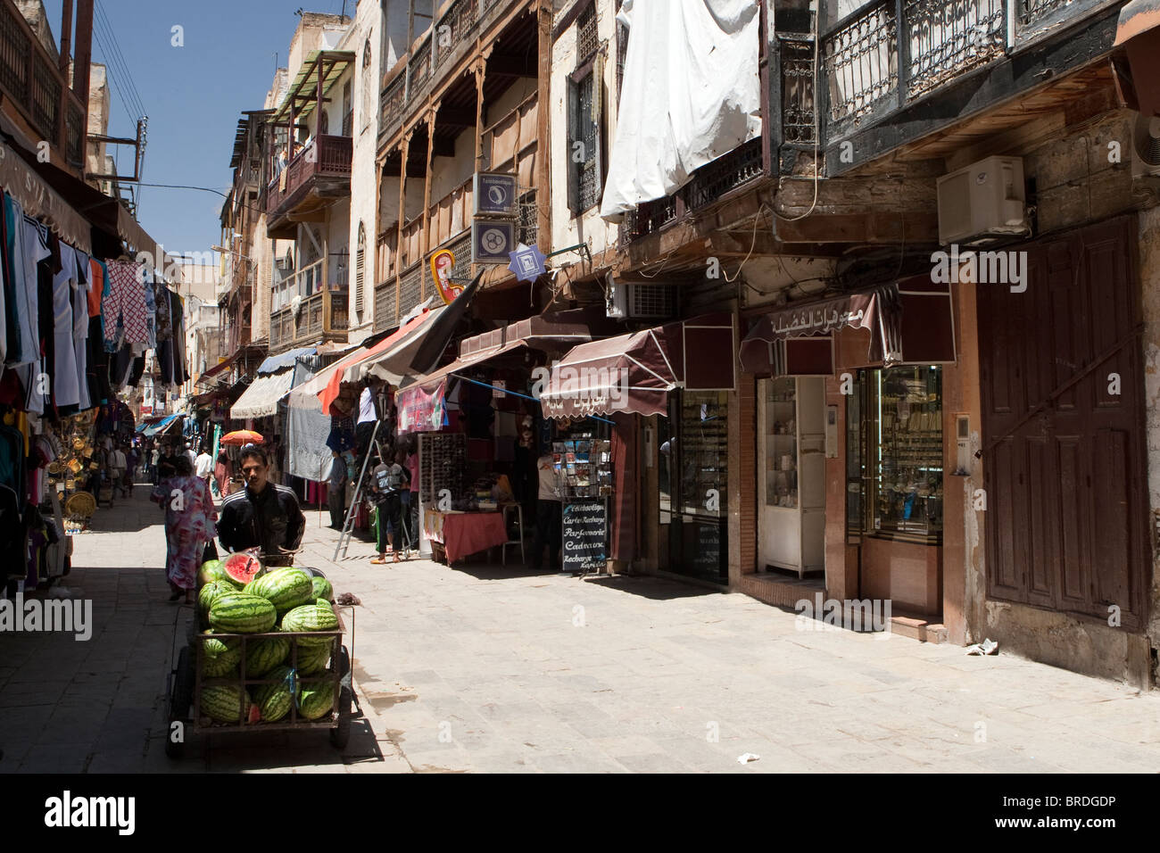 The Mellah or Jewish Quarter Fez Fes Morocco Stock Photo - Alamy
