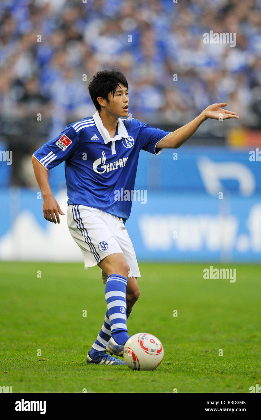 Atsuto UCHIDA, player for FC Schalke 04 german football Bundesliga ...