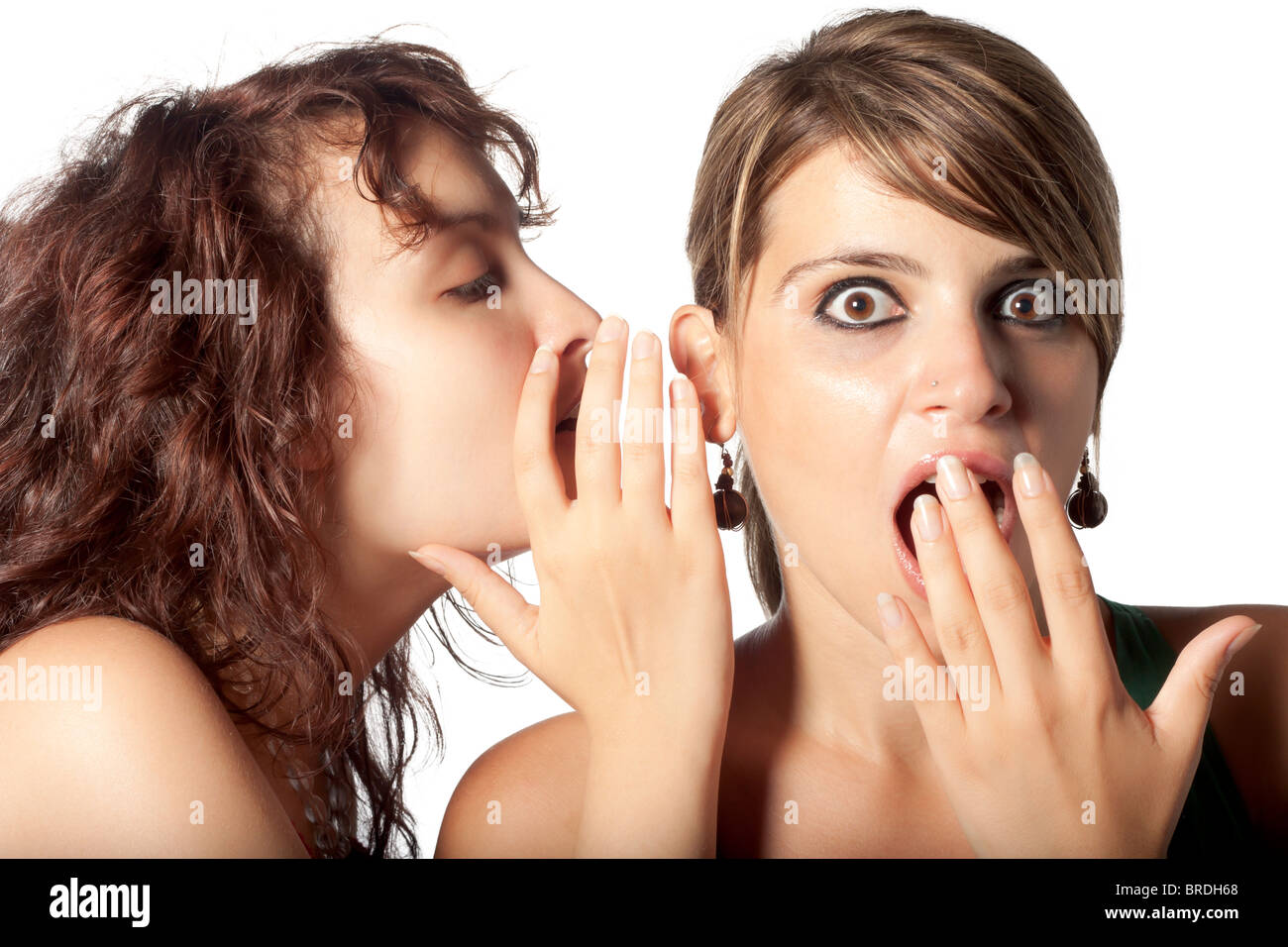 Telling a Secret Stock Photo - Alamy
