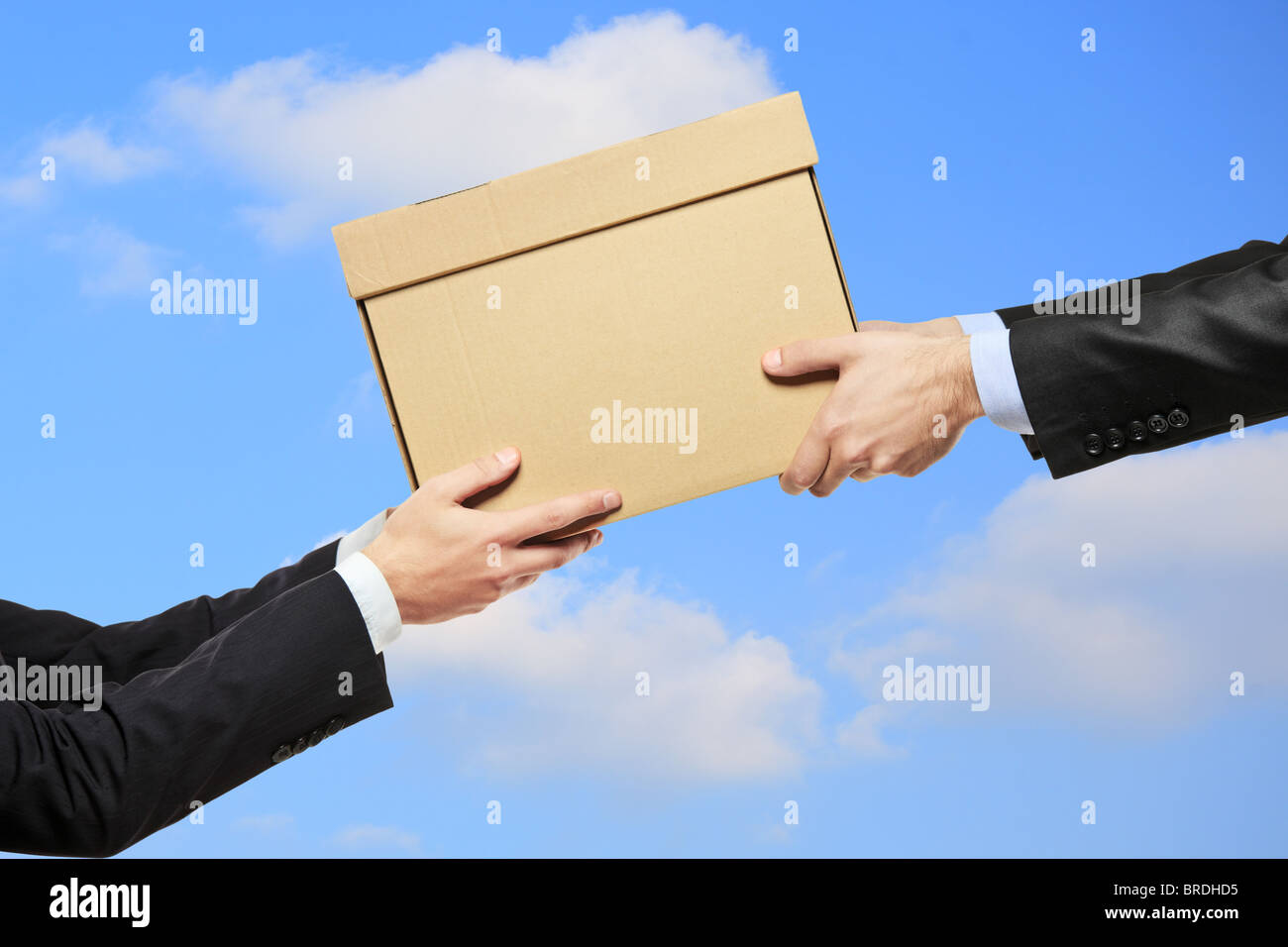 Delivering package hi-res stock photography and images - Alamy