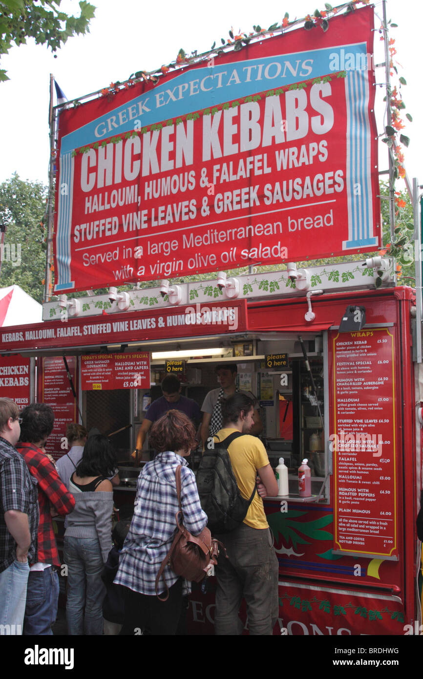 Kebab stall hi-res stock photography and images - Alamy