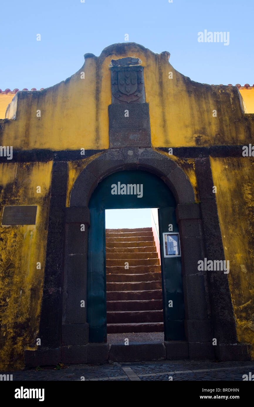 Forte De Nossa Senhora Do Amparo in Machico - Madeira Stock Photo - Alamy
