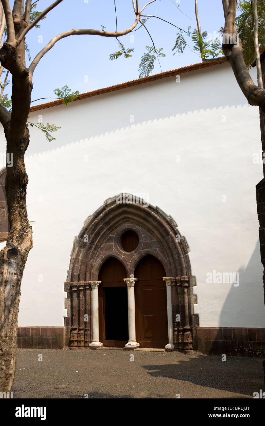 Igreja Matriz in Machico - Madeira Stock Photo - Alamy