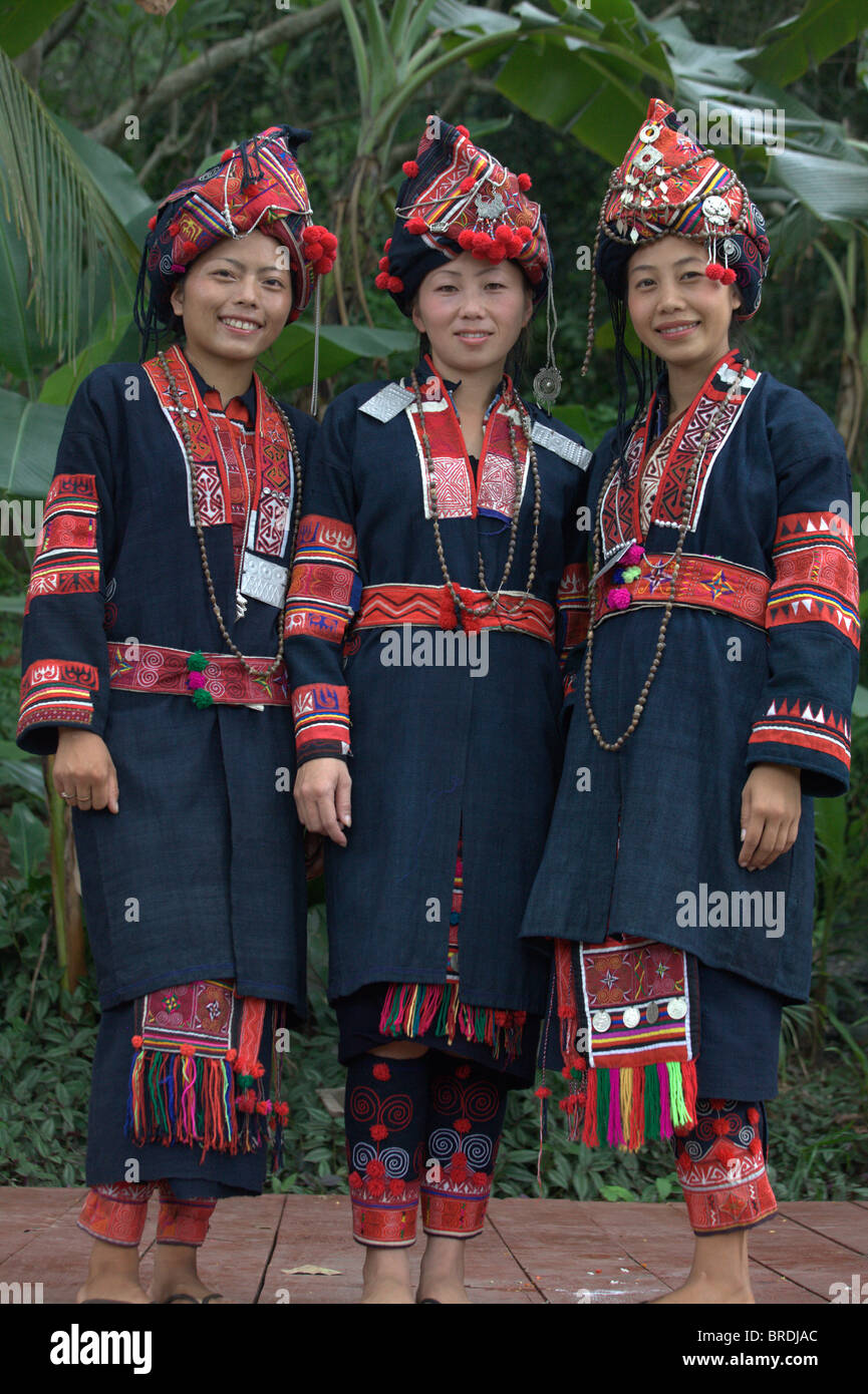 Laos Fashion Show for Ethnic Clothes of Hmong People Stock Photo - Alamy