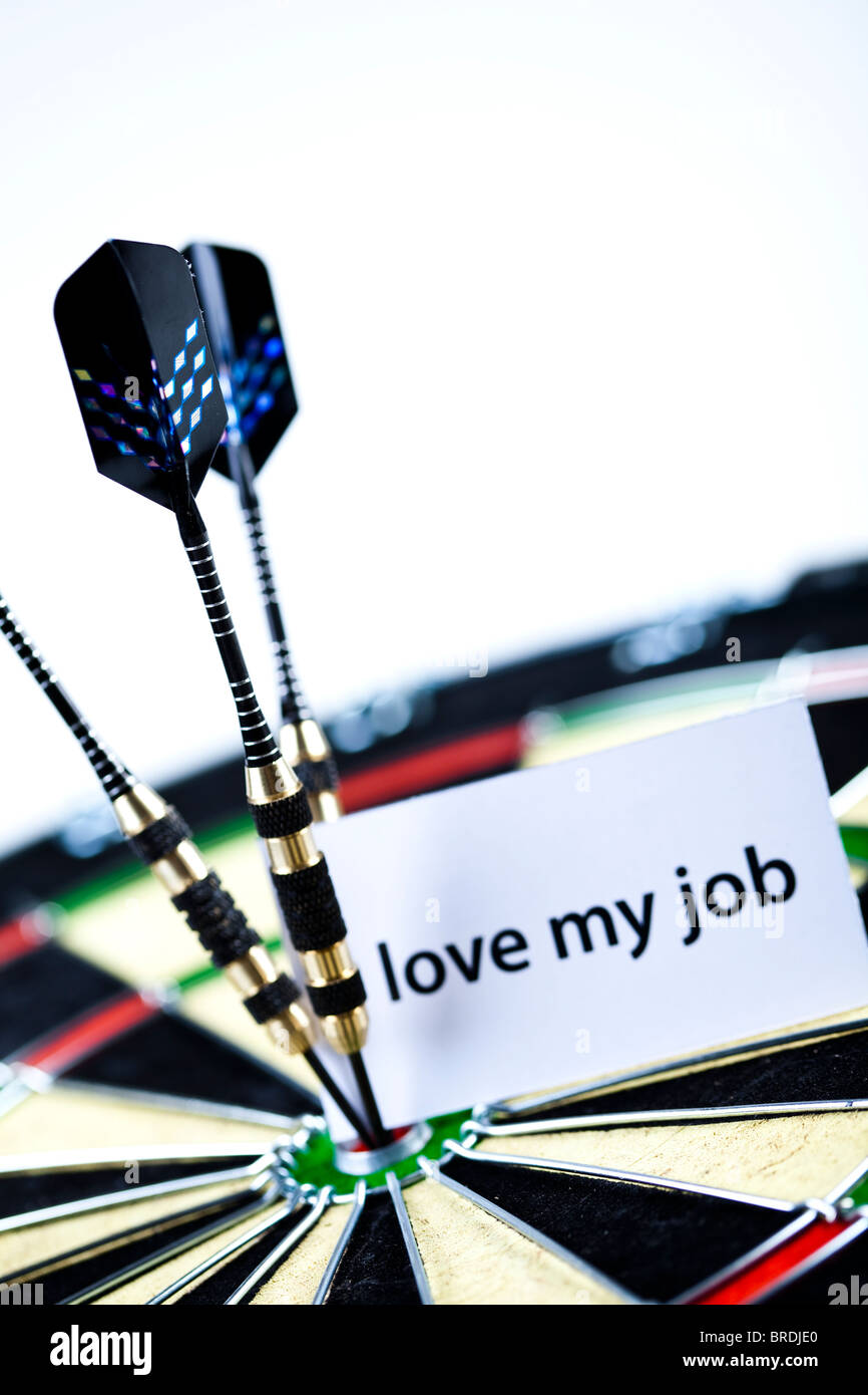 Love my job Stock Photo - Alamy