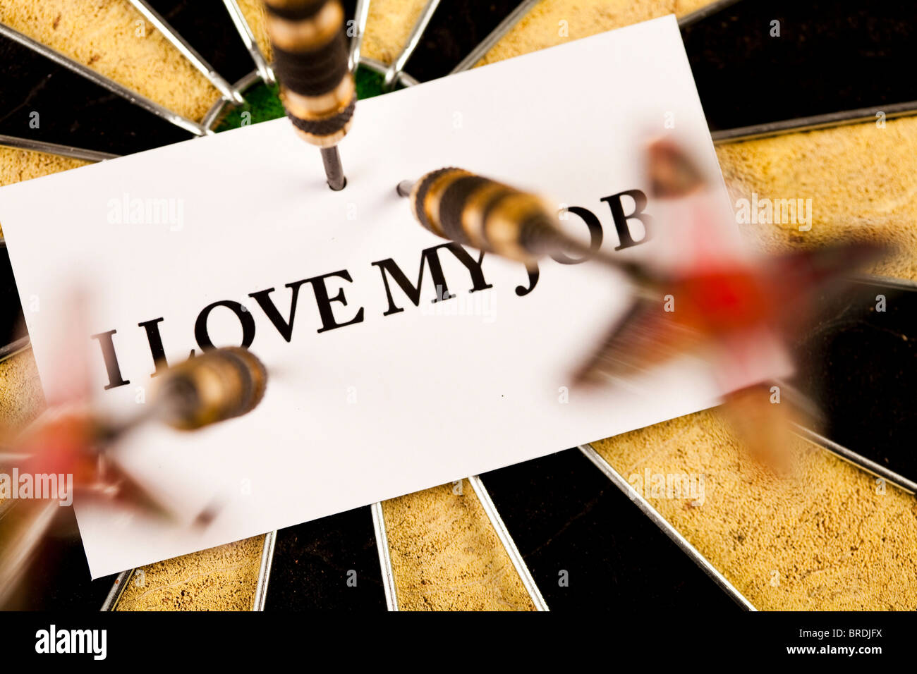 Love my job Stock Photo - Alamy