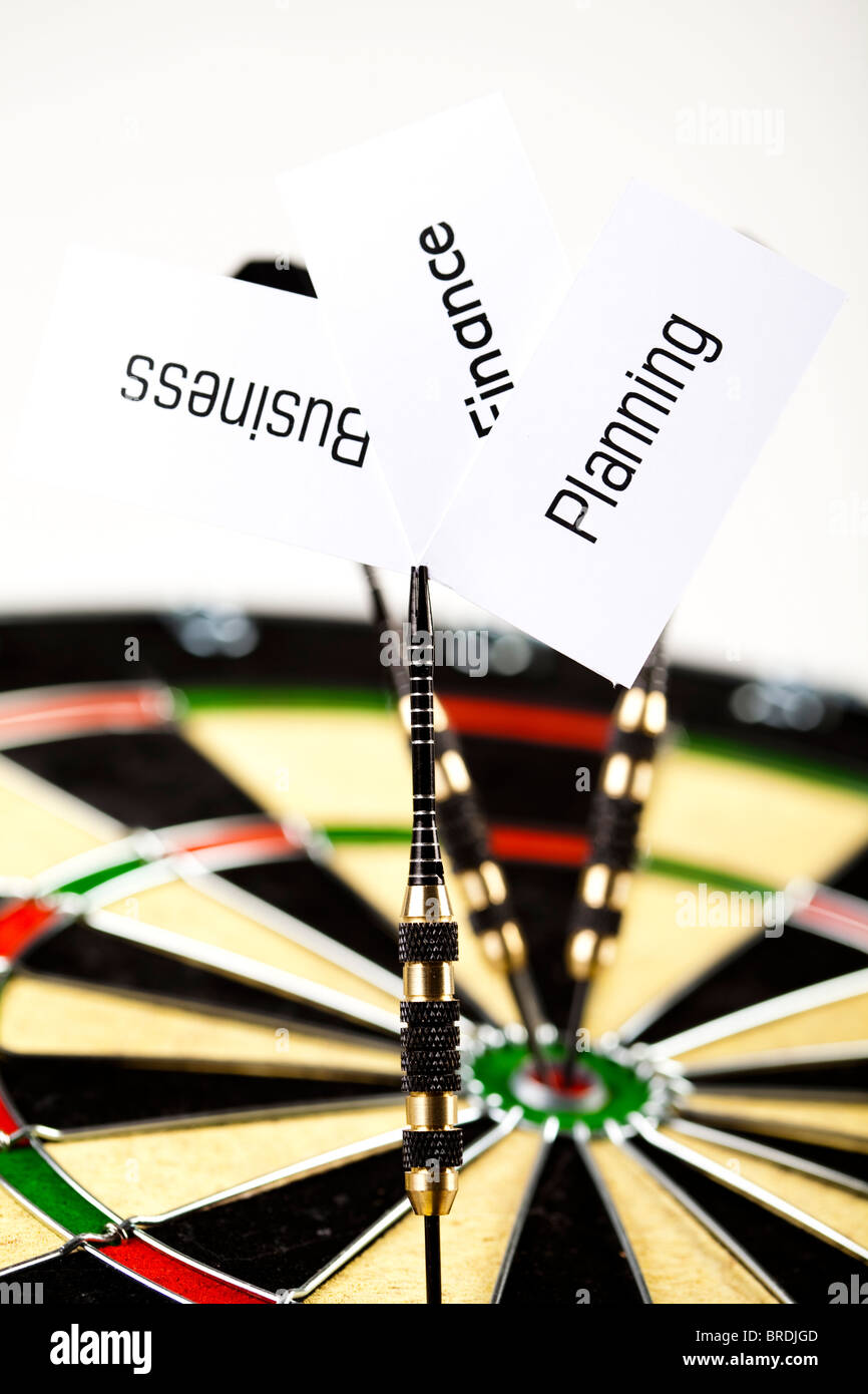 Bullseye conceptual success hi-res stock photography and images - Alamy