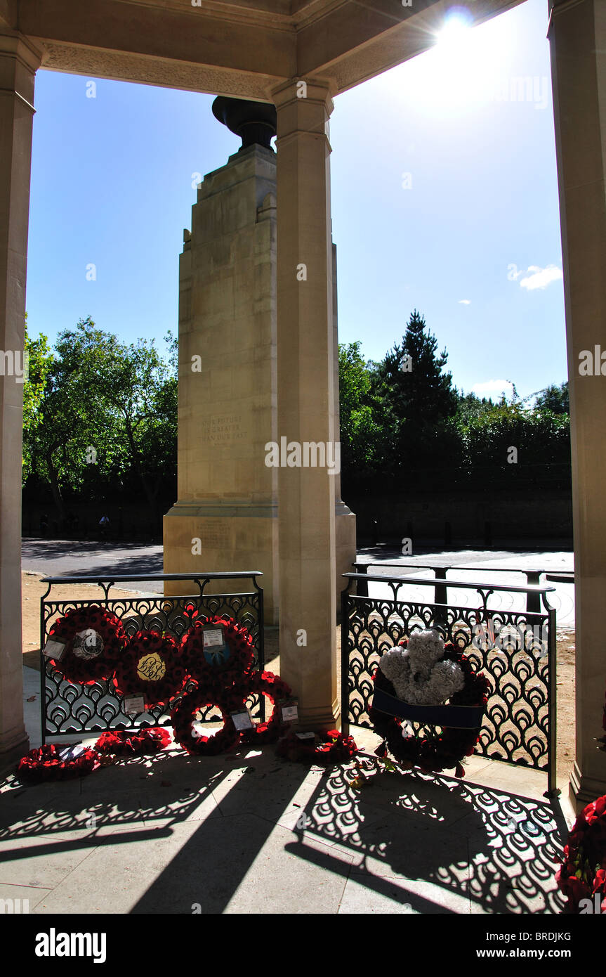Commonwealth Gates War Memorial. Constitution Hill, City of Westminster ...
